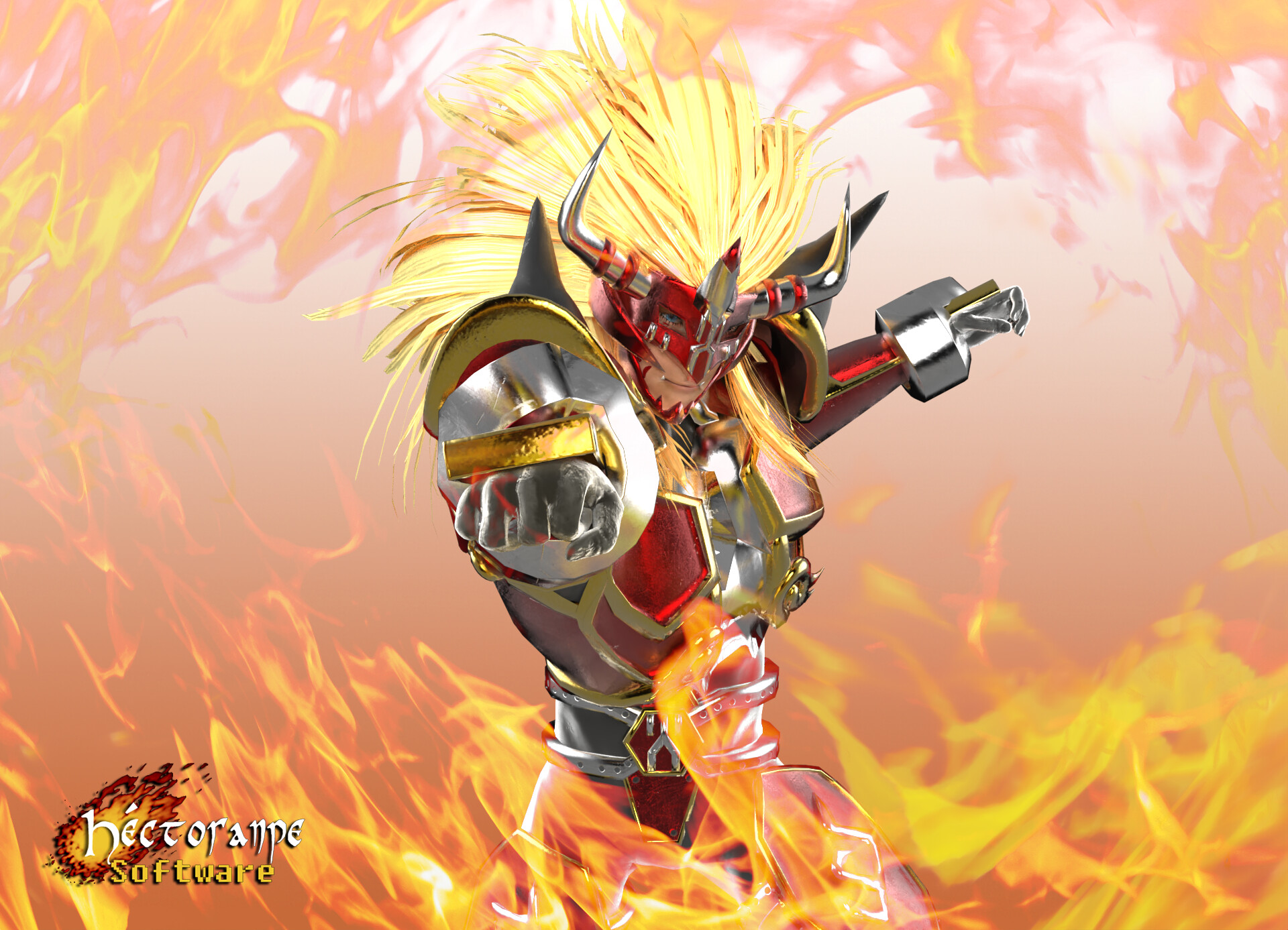 Digimon Frontier Agunimon