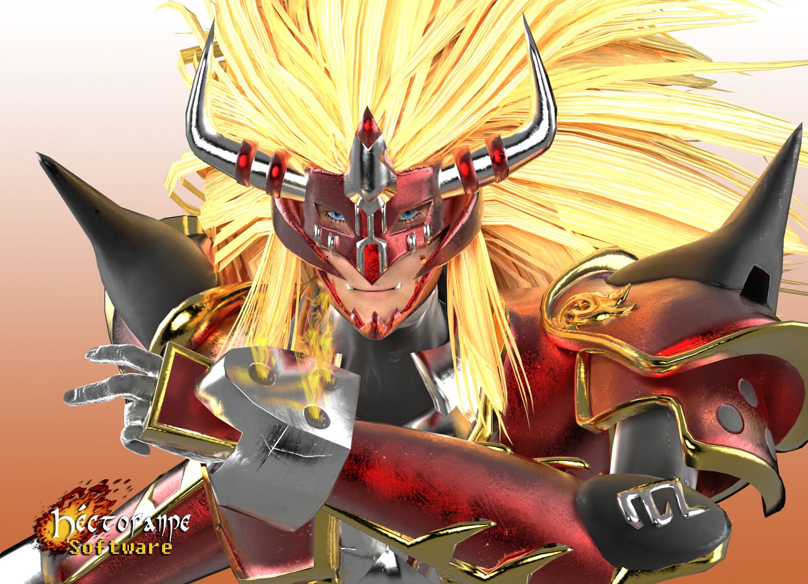 Héctor Anpe - Agunimon