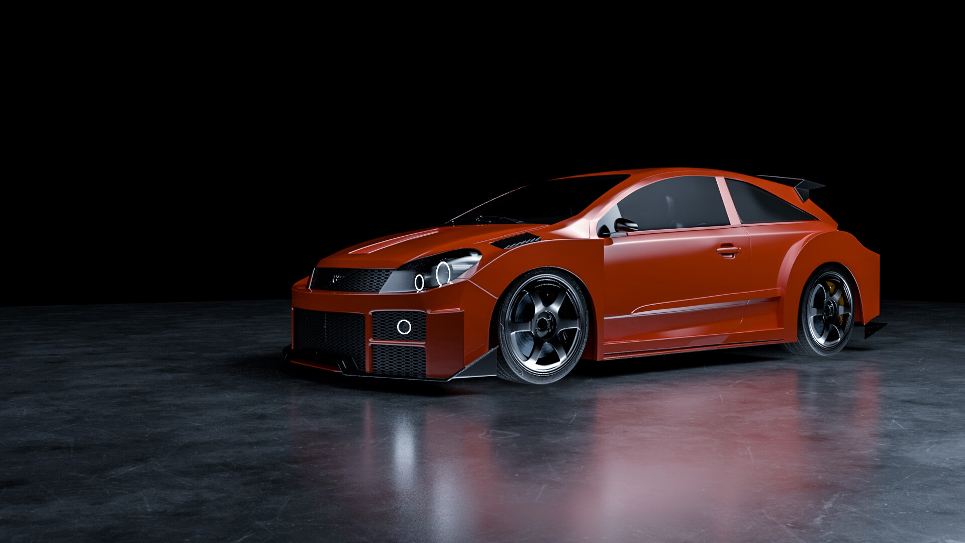 ArtStation - Vauxhall Vectra widebody