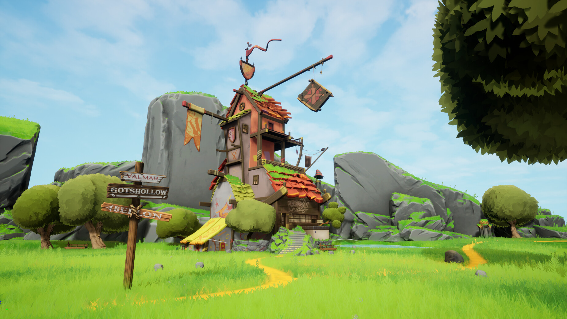 ArtStation - The Red Dragon Inn