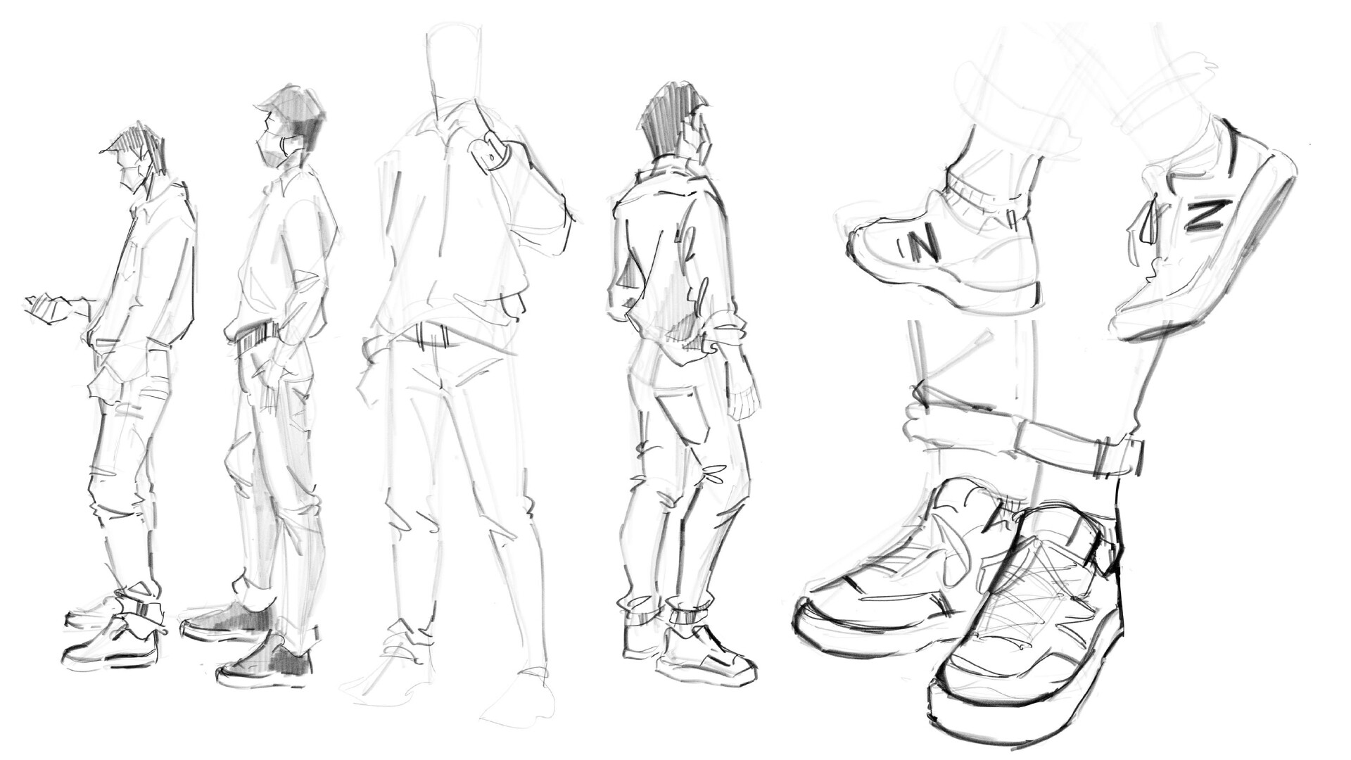 Woman Figure Drawing With Clothes