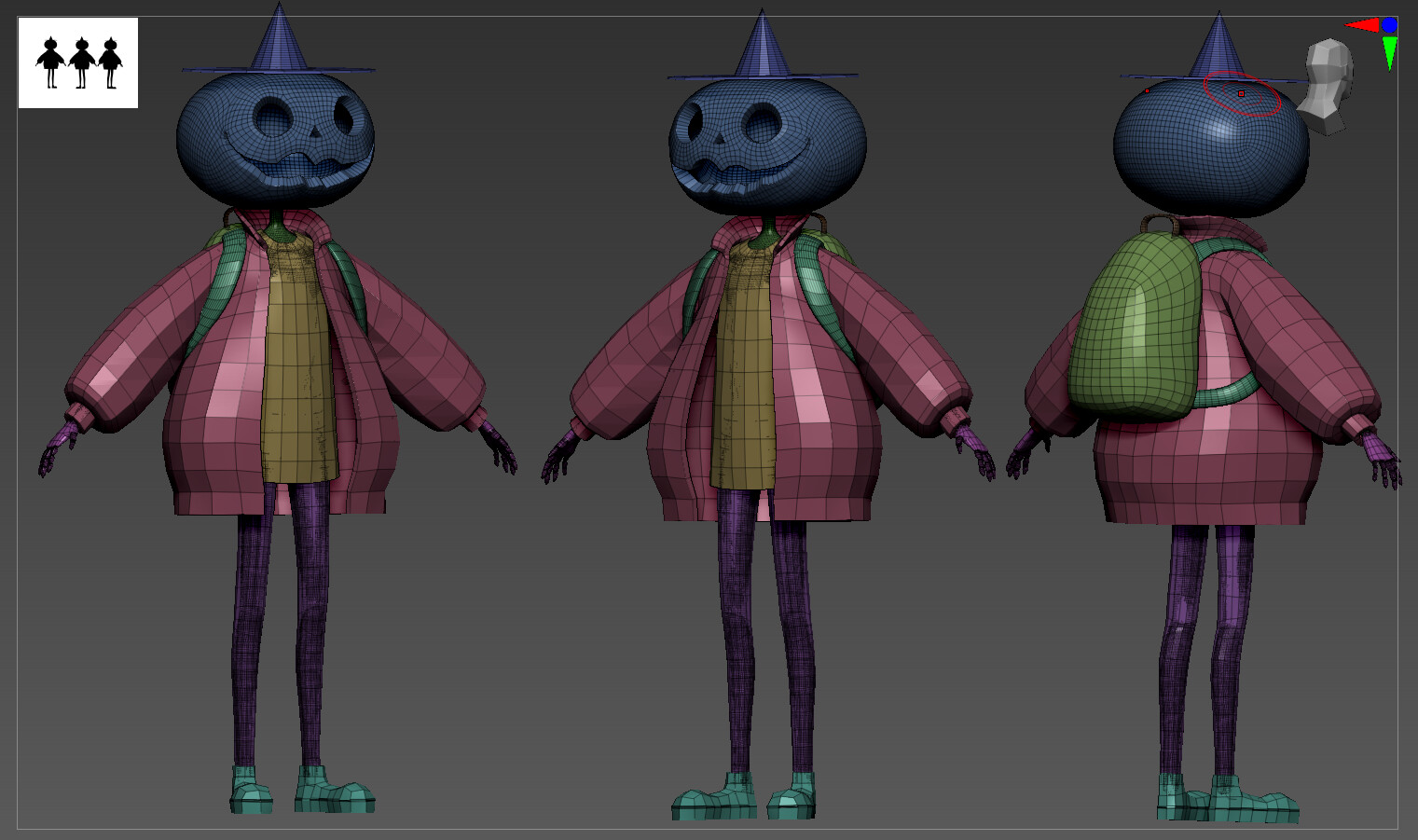 ArtStation - Pumpkin wizard