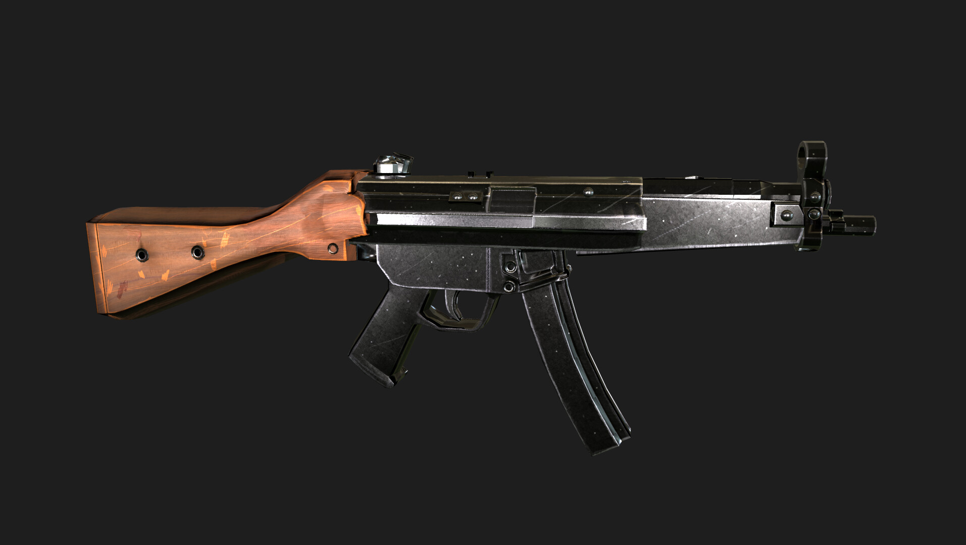 ArtStation - Rifle with Marmoset Viewer