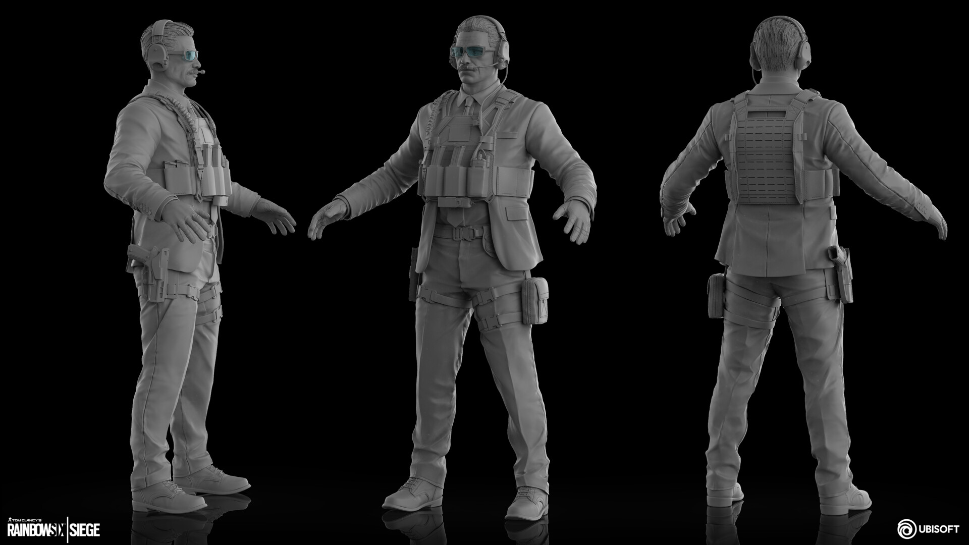 Michel Quach - Rainbow 6 Siege -Warden