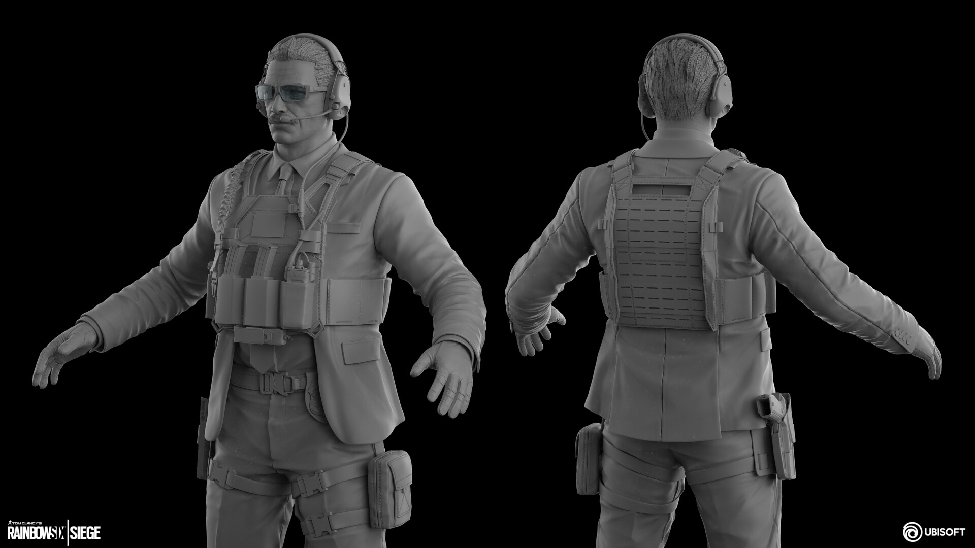 Michel Quach - Rainbow 6 Siege -Warden