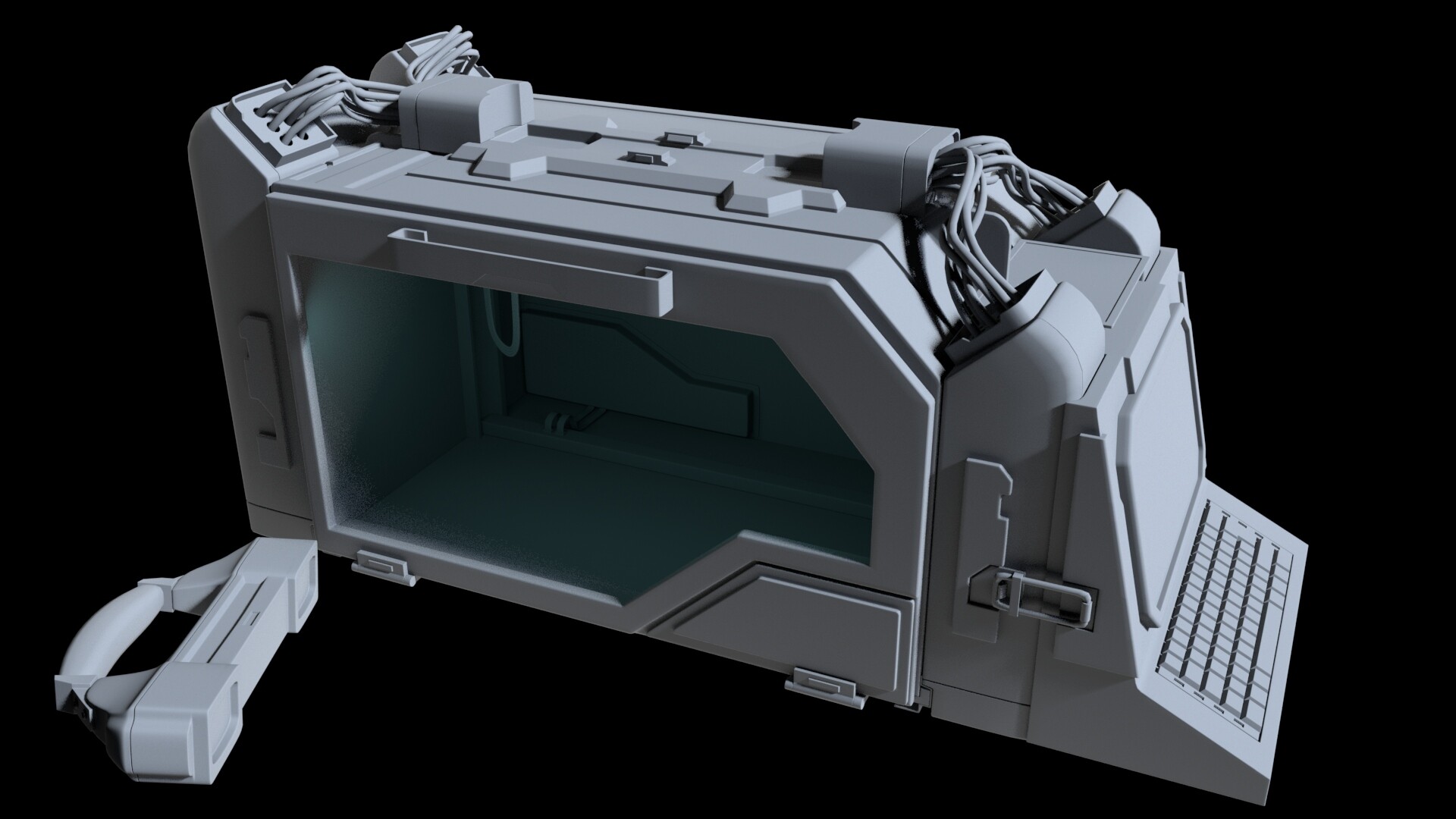 Dudley Long - Freeborn: Sci-fi 3d printer + scanner