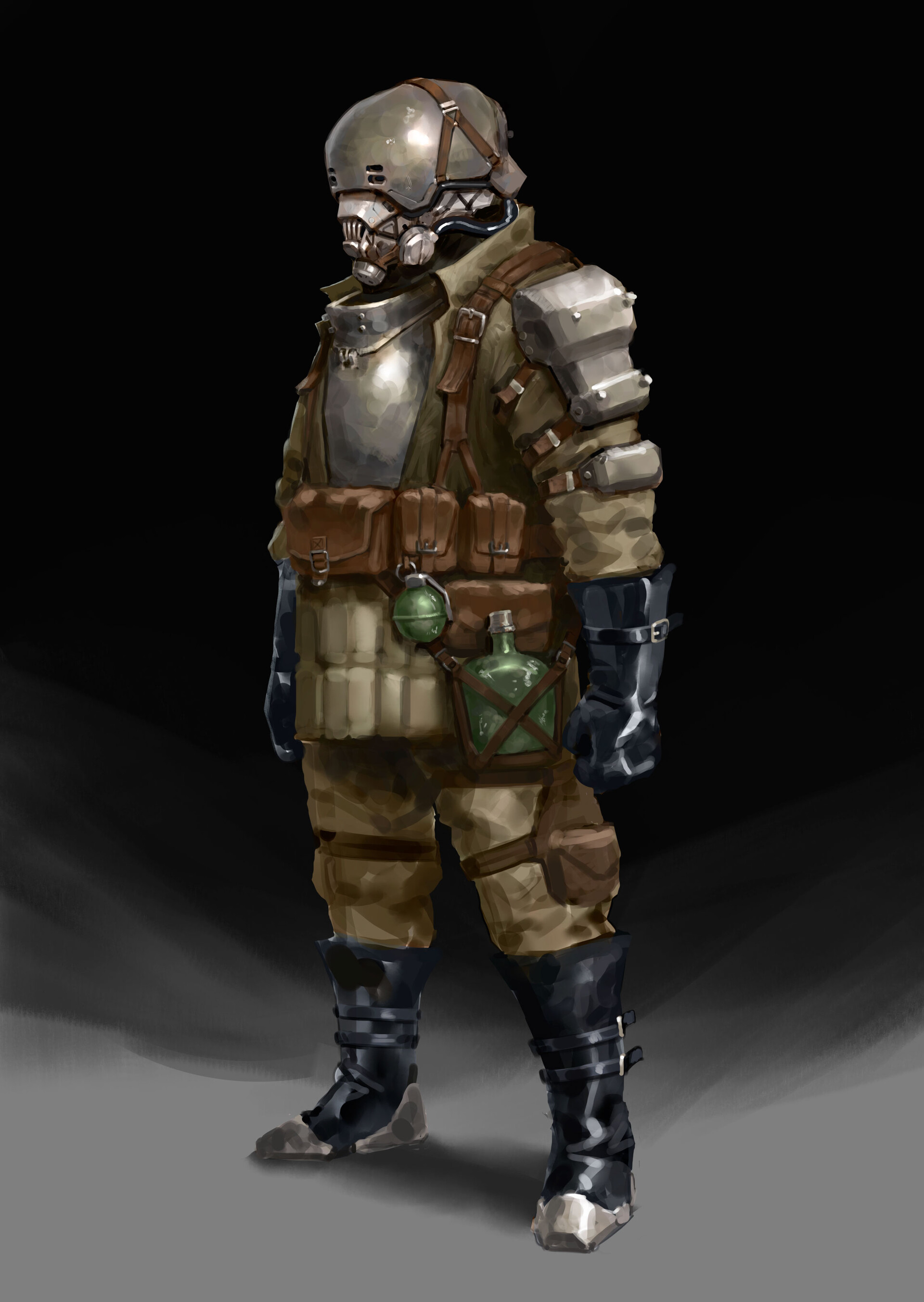 Dieselpunk Soldier