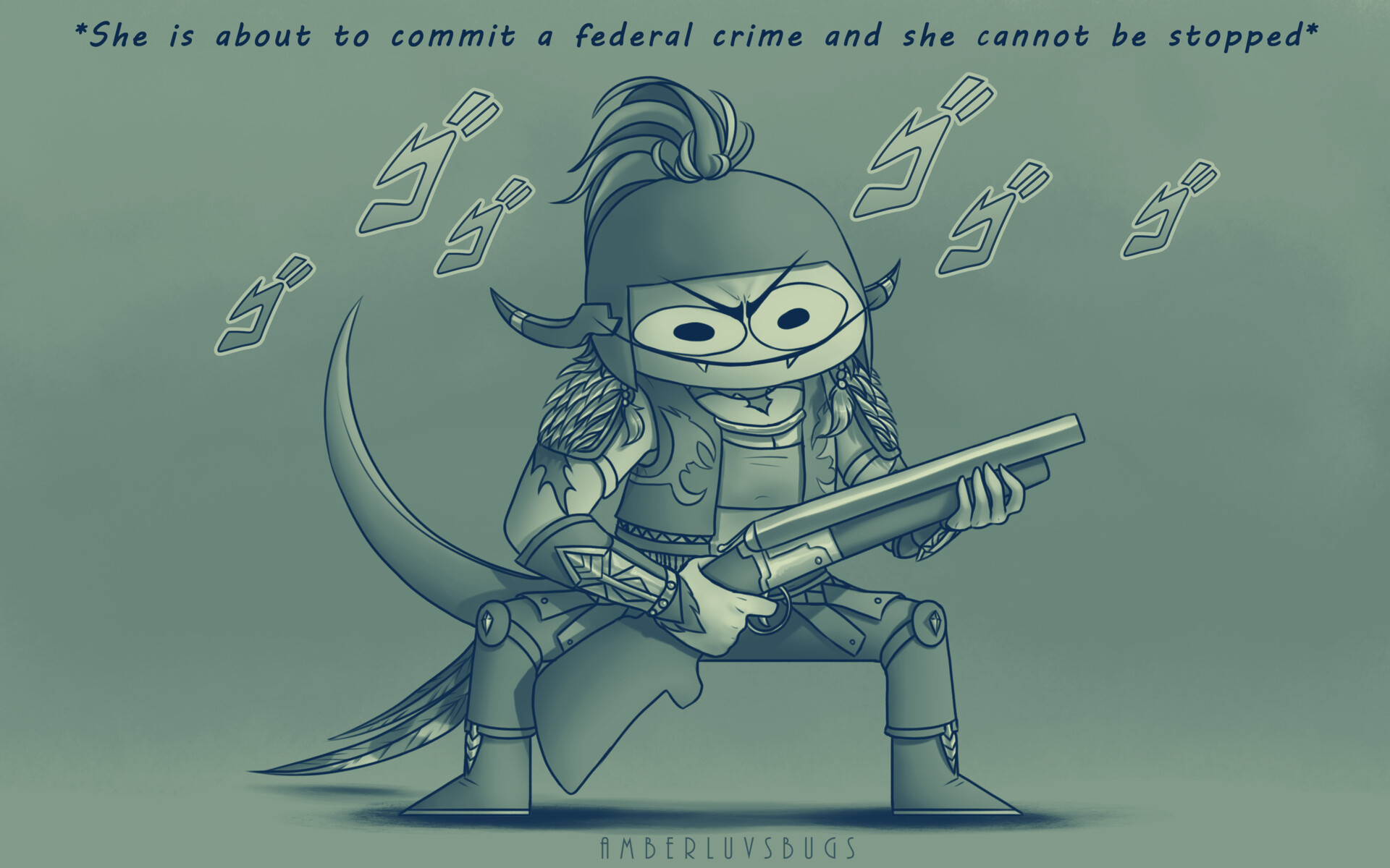 ArtStation - Menacing Patreon sketch