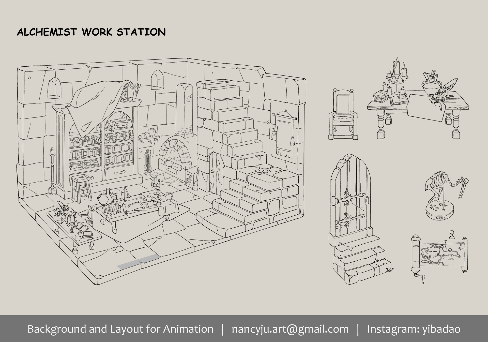 ArtStation - Alchemist Station