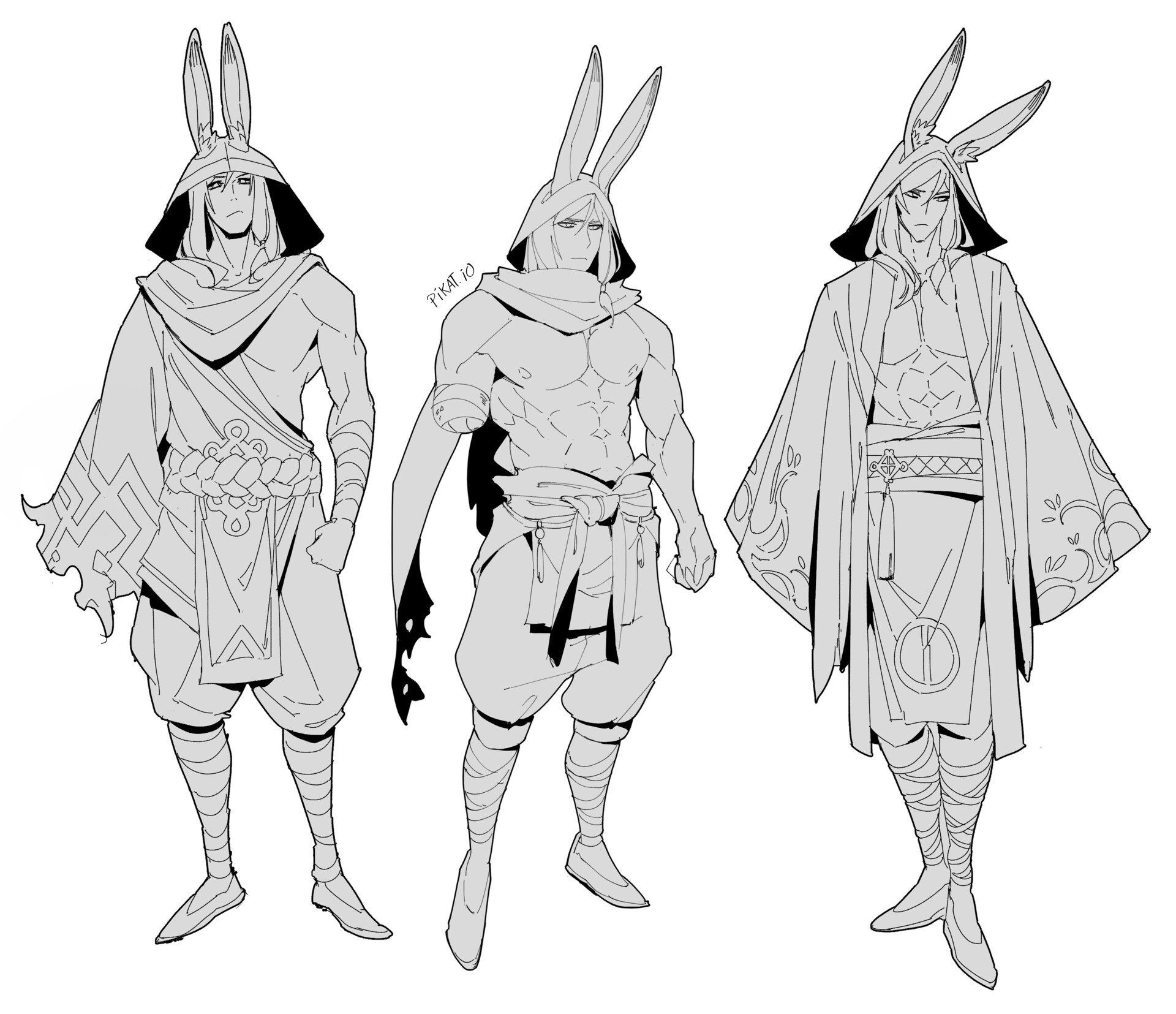 pikat - Korvan Character Design