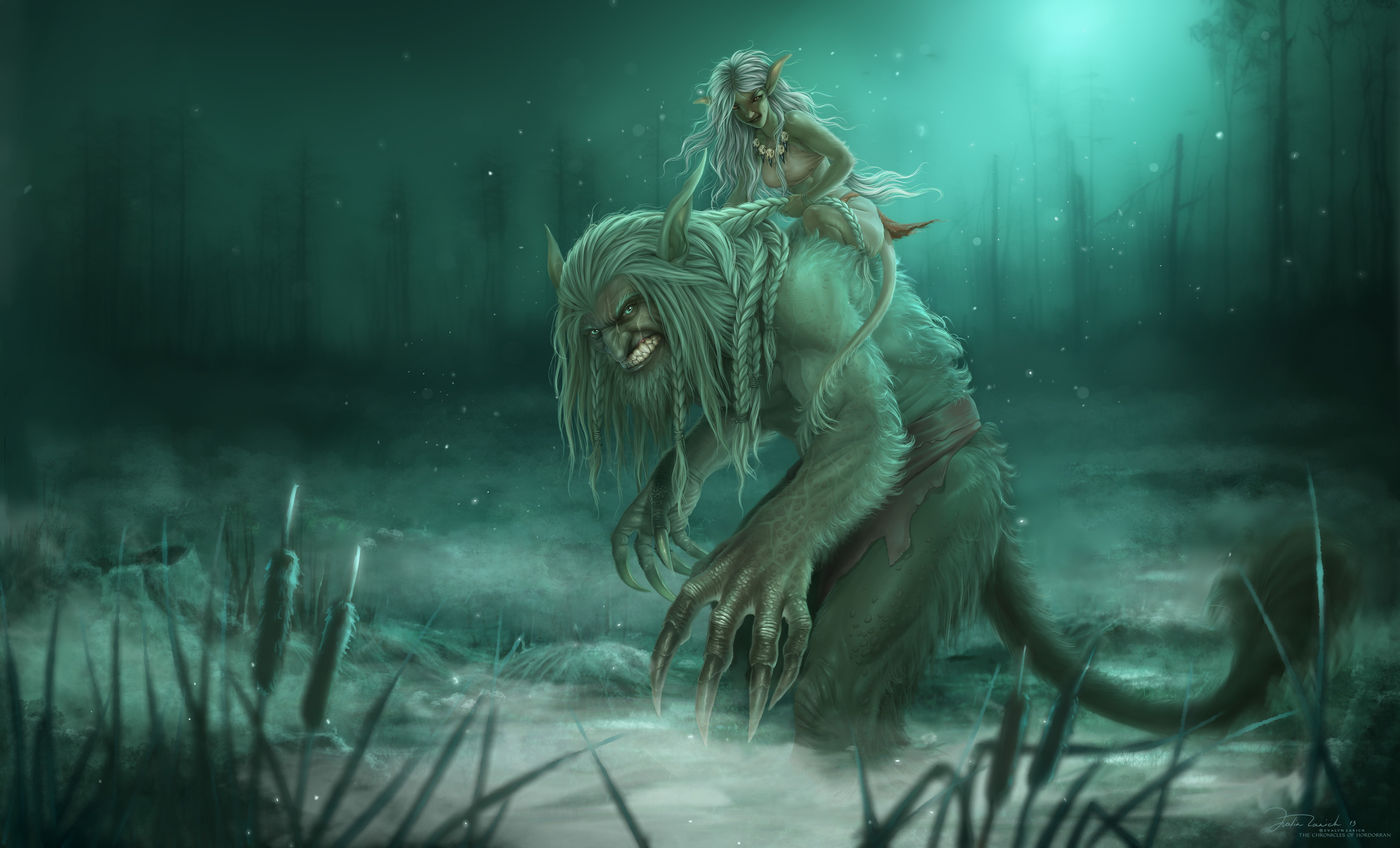 Til Zar and Aturi Trolls by Eva Zarich : r/ImaginaryTrolls