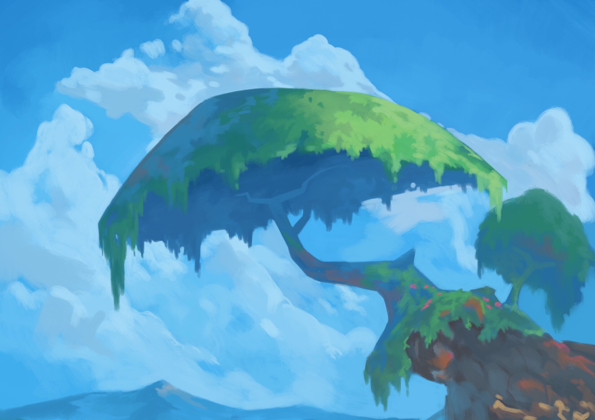 ArtStation - Two trees