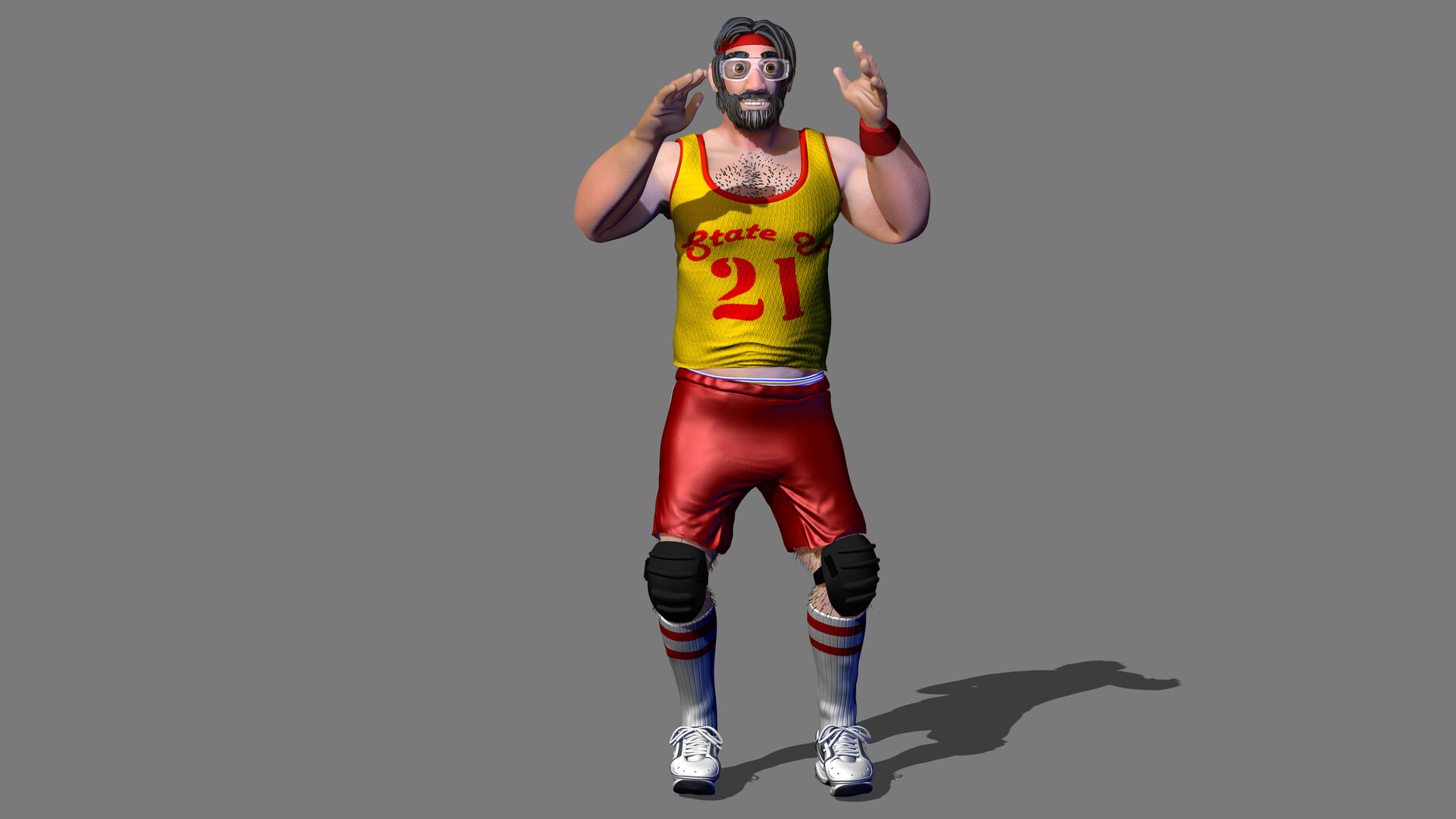 ArtStation - Steve, Basketball Fan