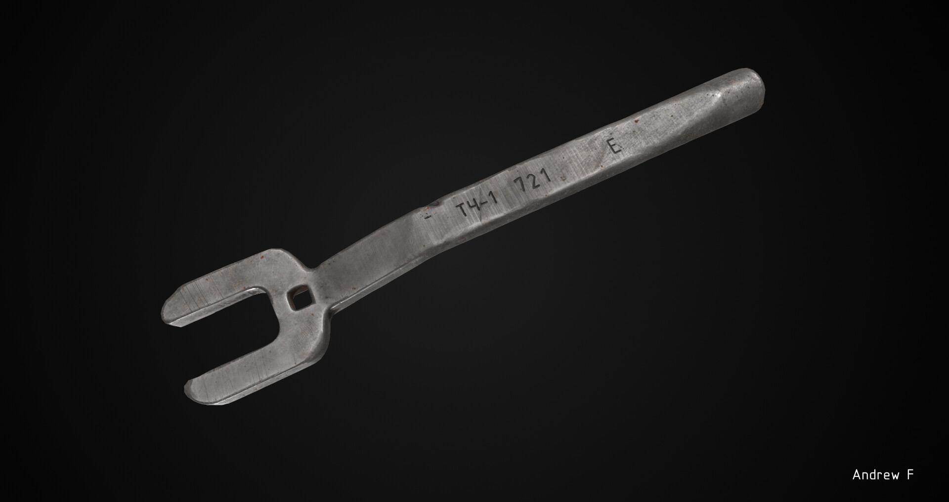 ArtStation - Reverser wrench for metro trains (game asset)