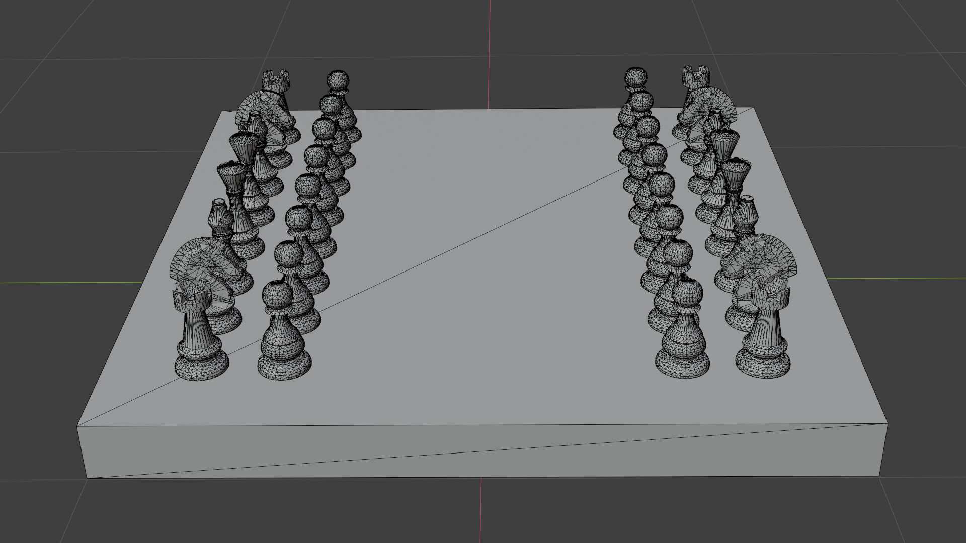pipun - Low Poly 3d Chess Set