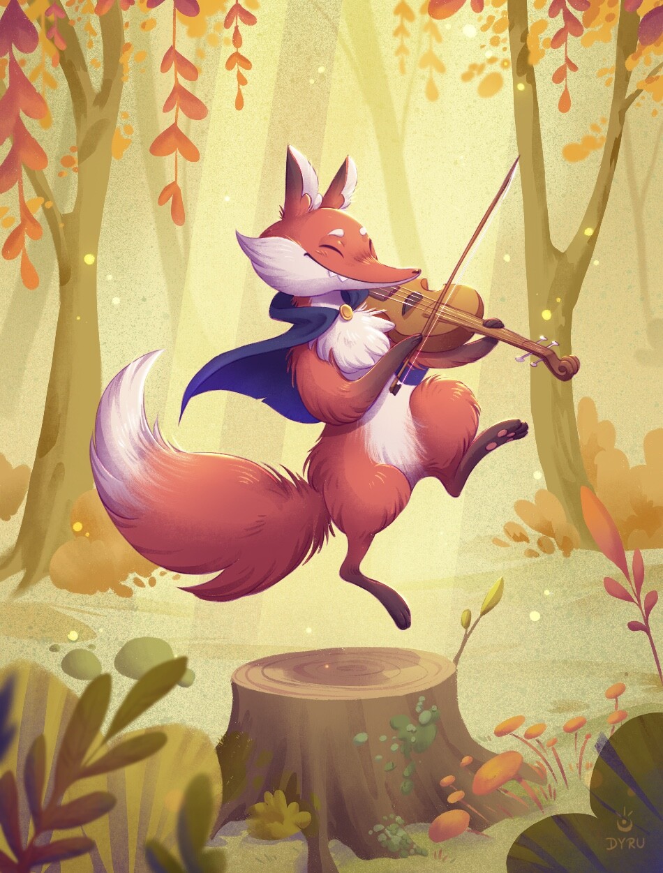 ArtStation - Fiddler fox