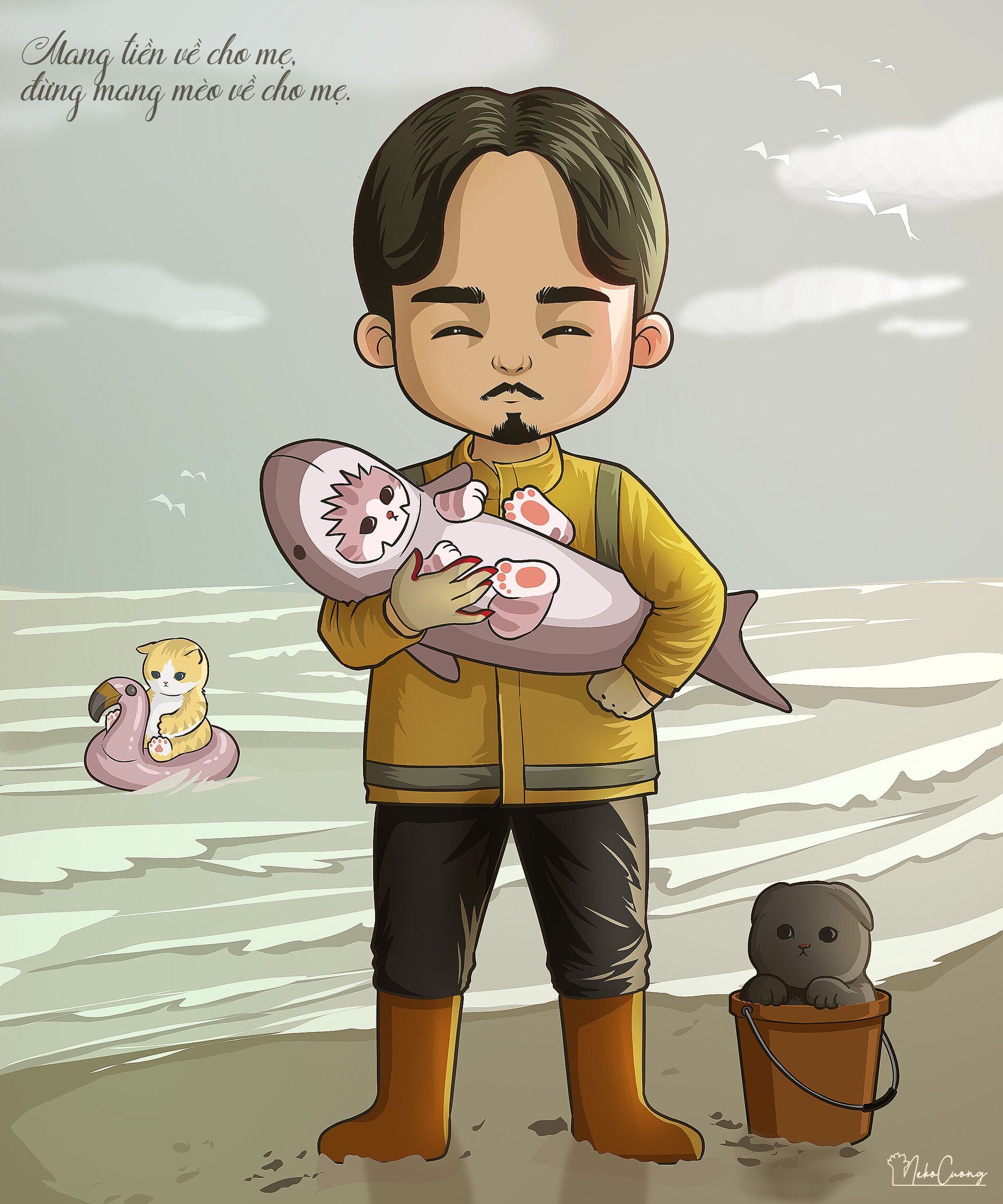ArtStation - DEN VAU - chibiart