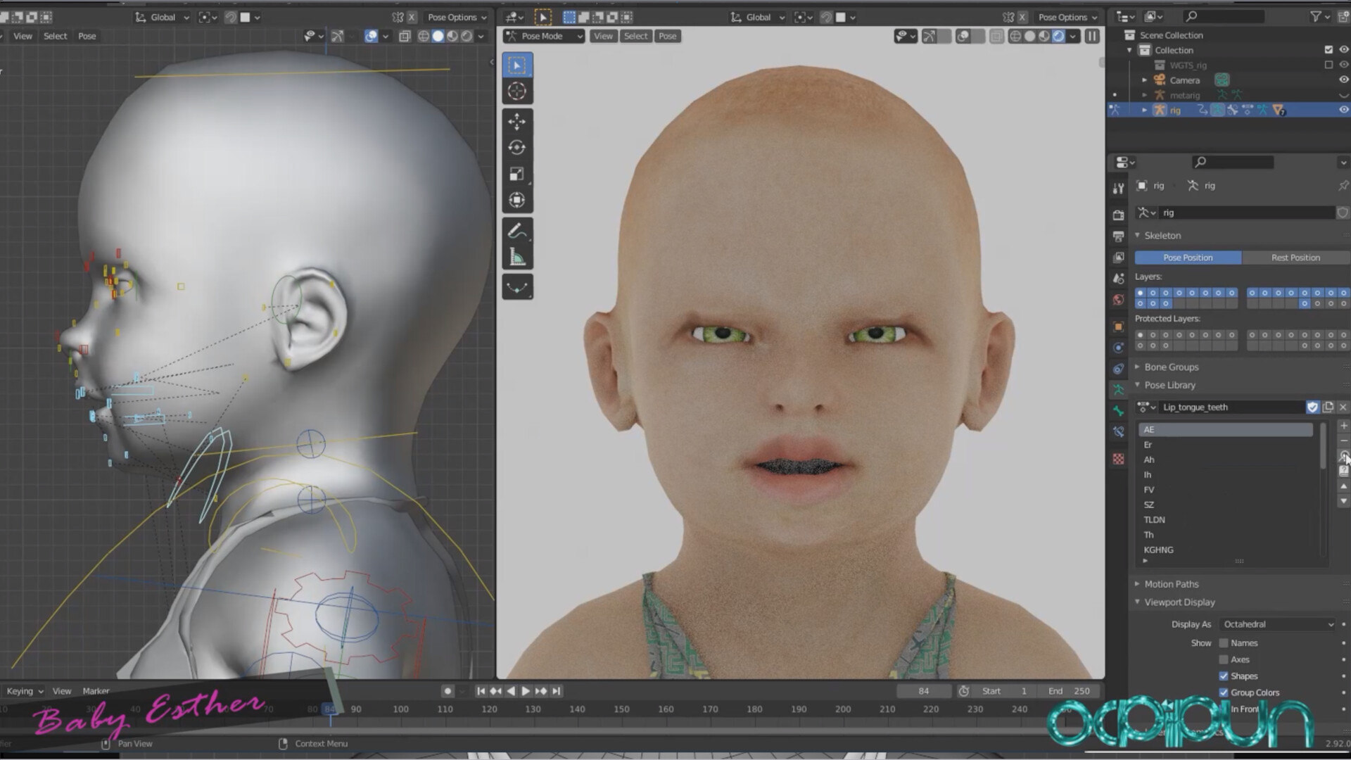 pipun - Baby Esther 3d Character