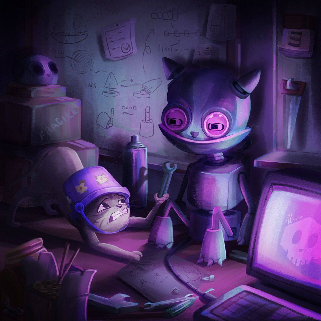 ArtStation - The day when you created a monster