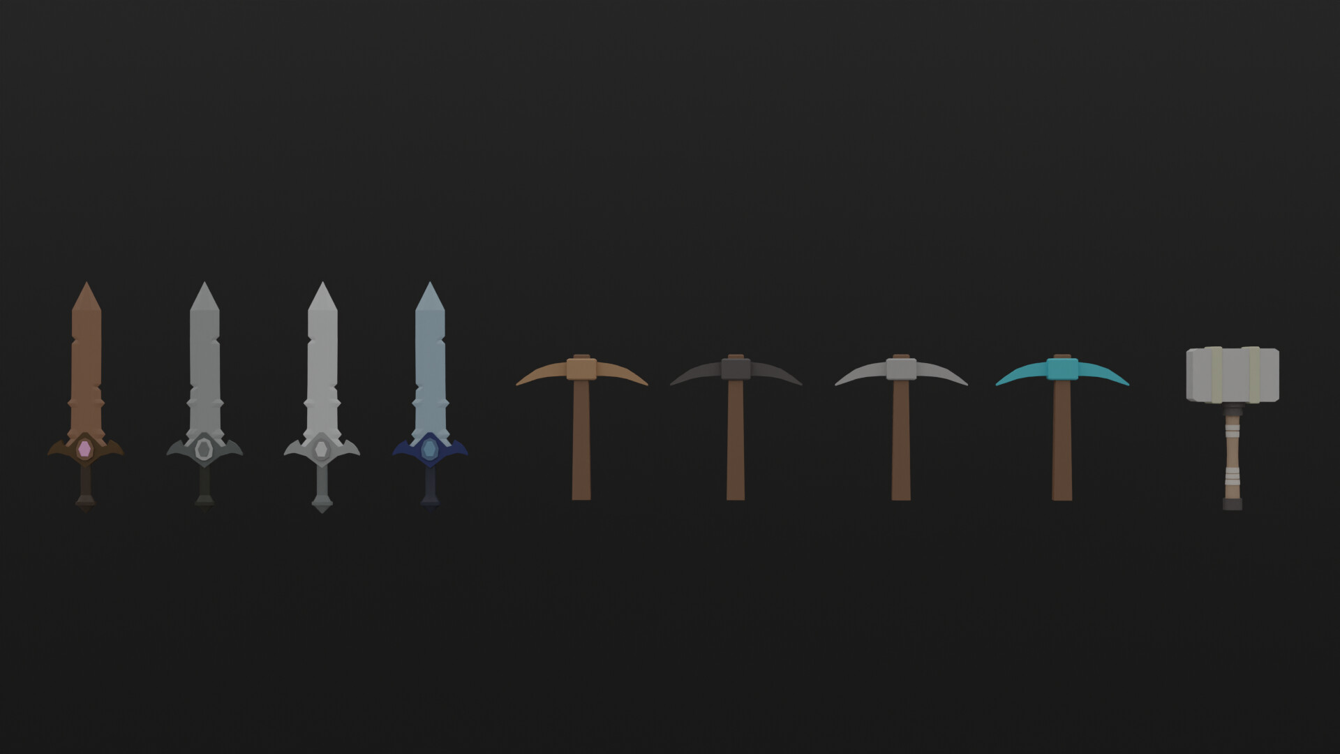 ArtStation - Some Roblox bedwars themed assets
