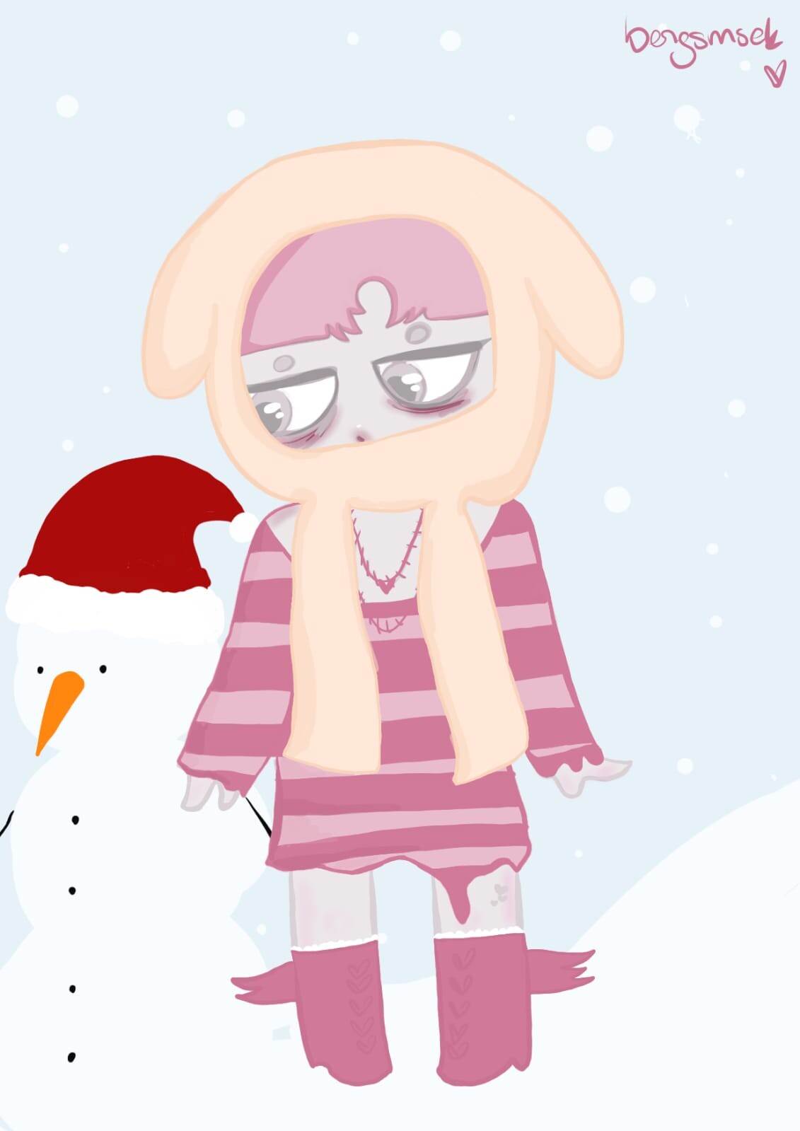 ArtStation - pink snow