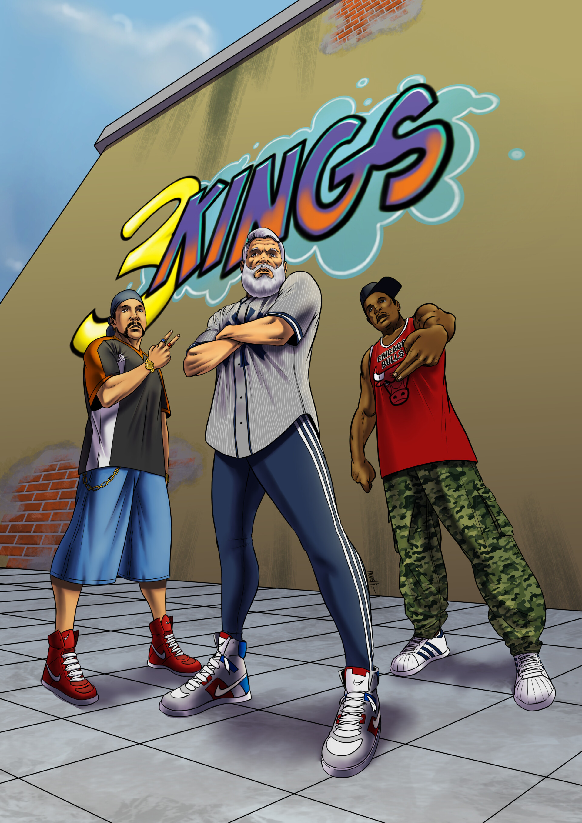 ArtStation - The three street kings