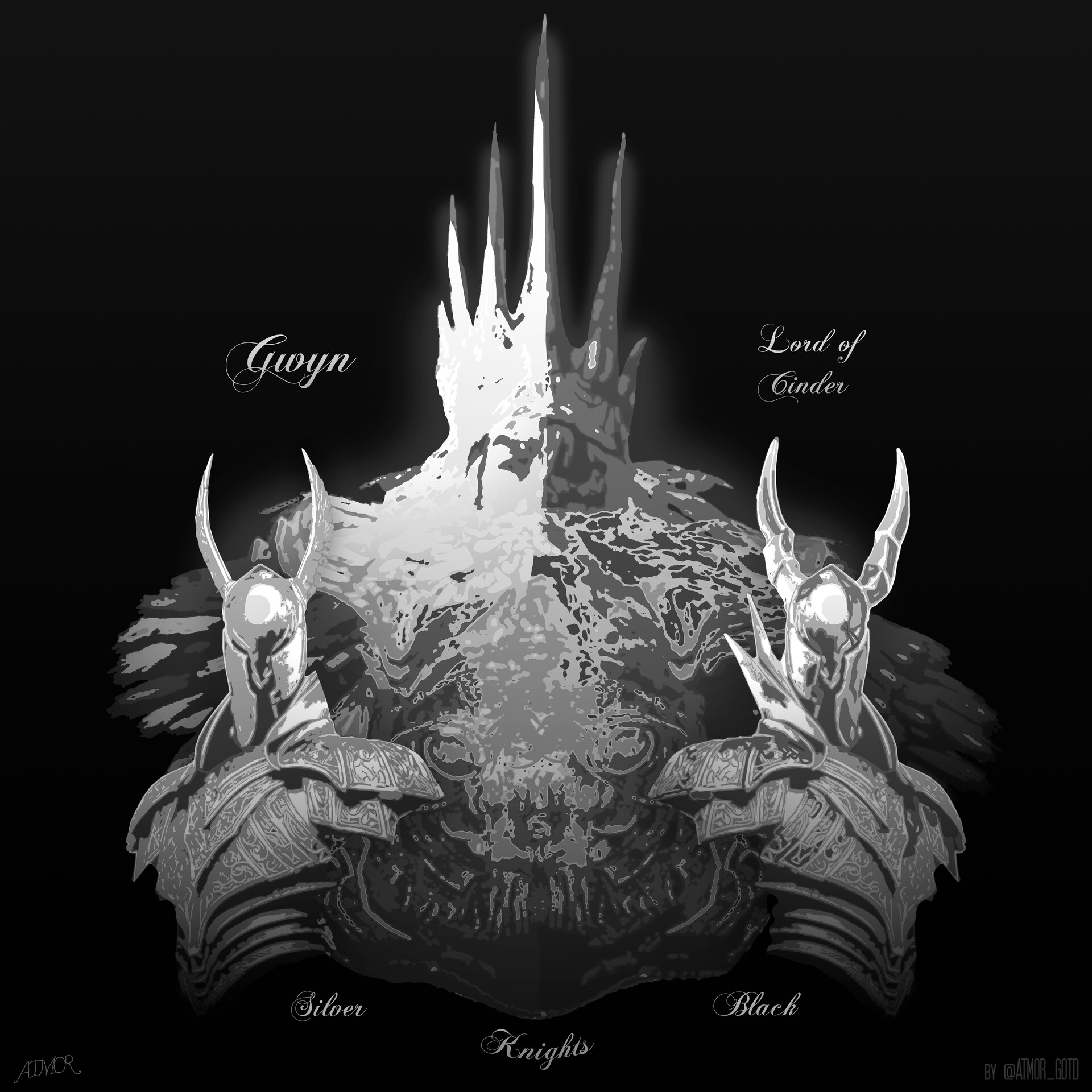 ArtStation - Gwyn & Knights