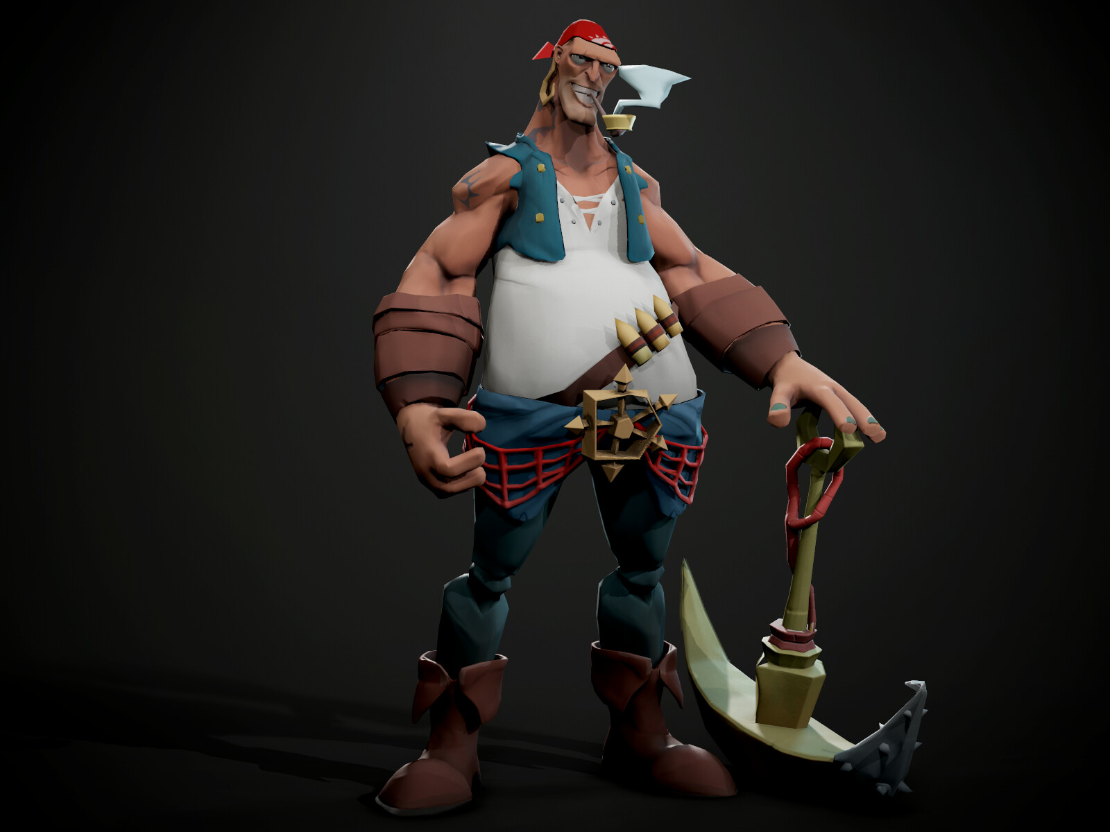 ArtStation - Stylized Pirate