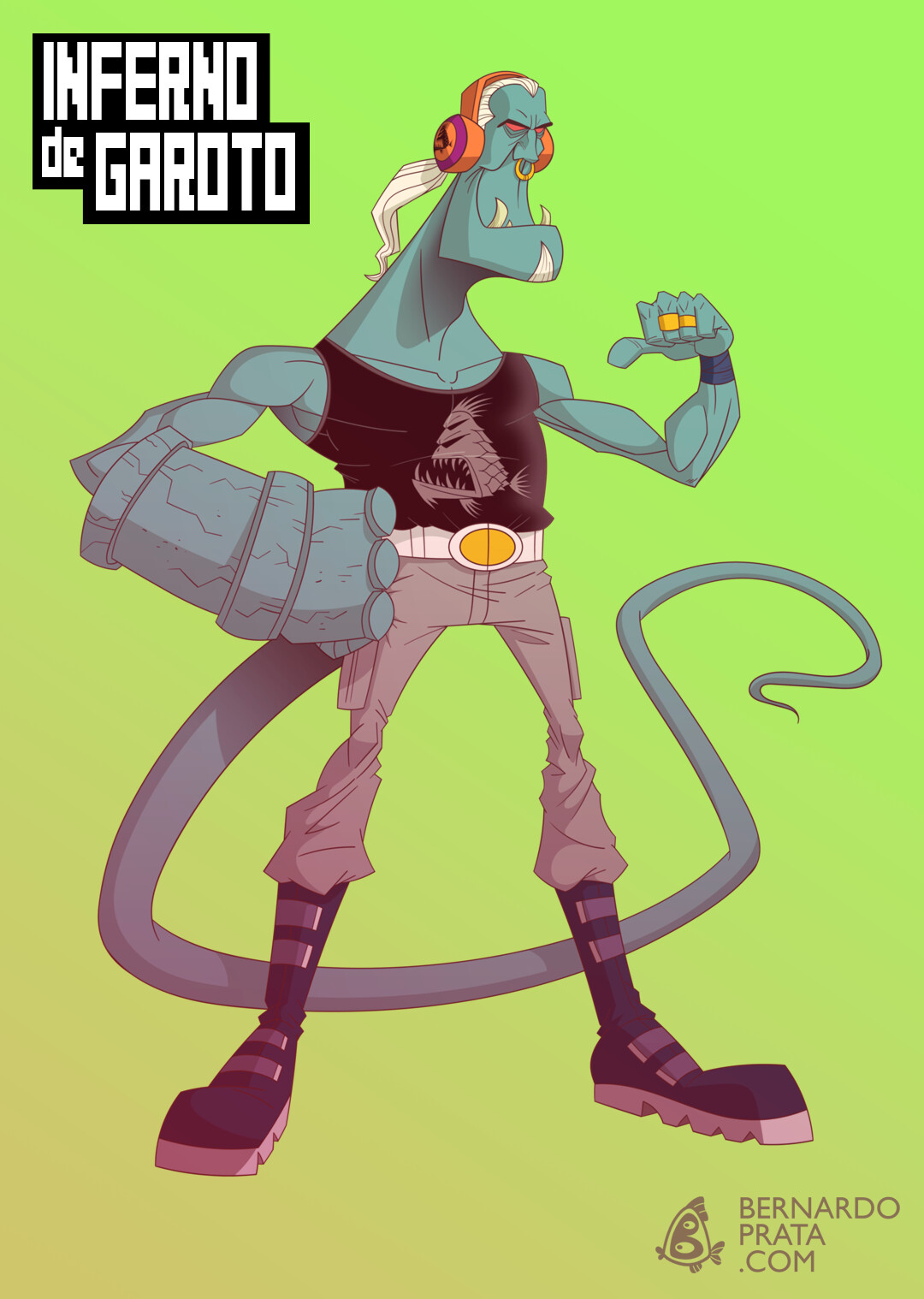 ArtStation - INFERNO de GAROTO