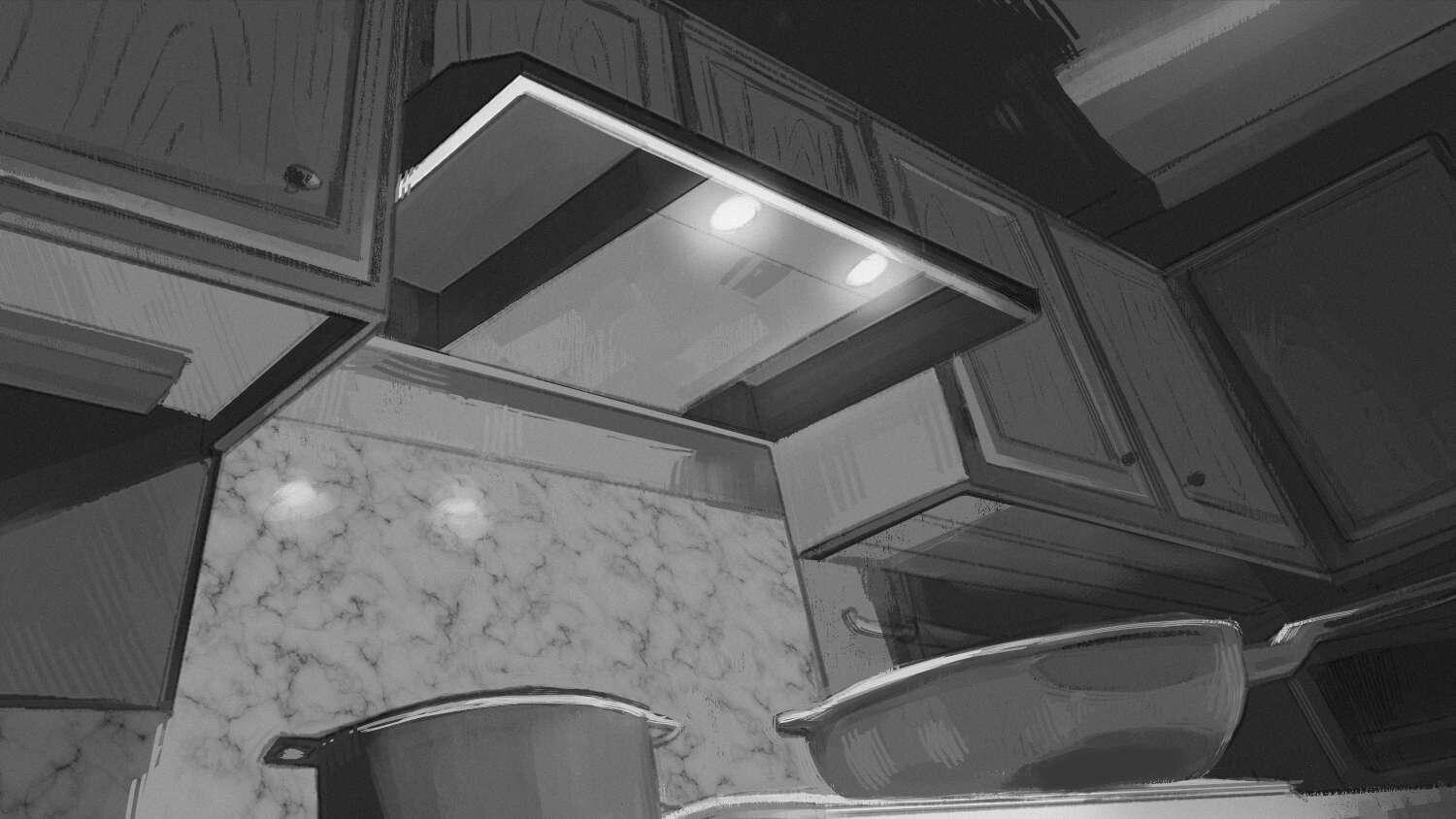 ArtStation - Negative and Positive Composition Study