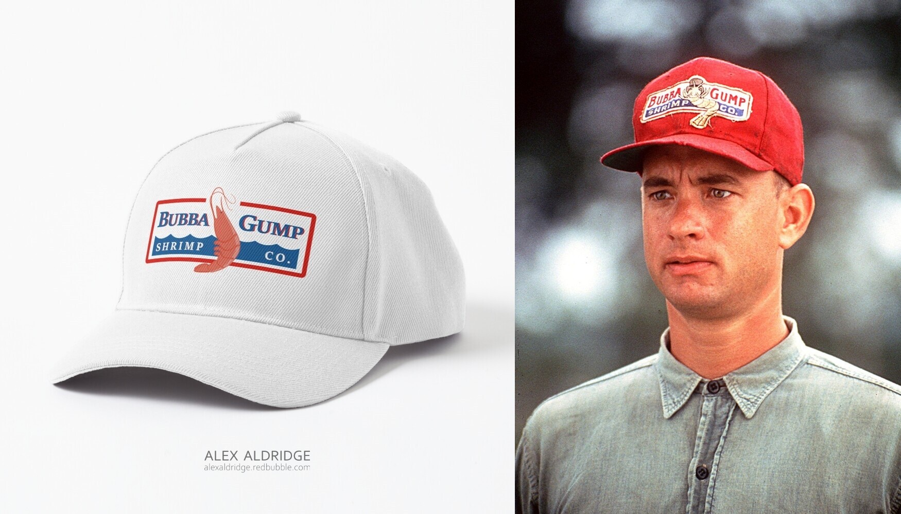 ArtStation - Bubba Gump Shrimp Fan Art Logo