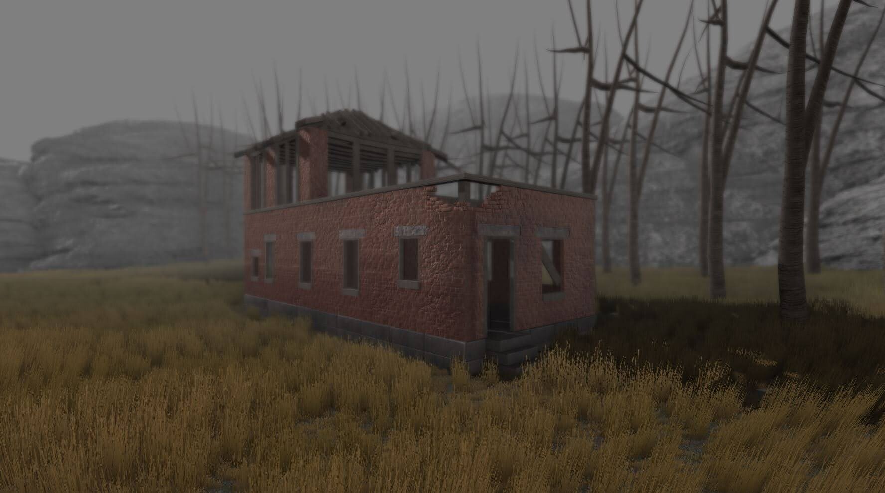 ArtStation - Abandoned Mountain Shack