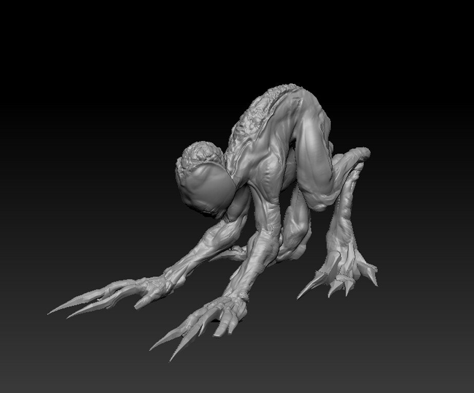 ArtStation - Horror Creature