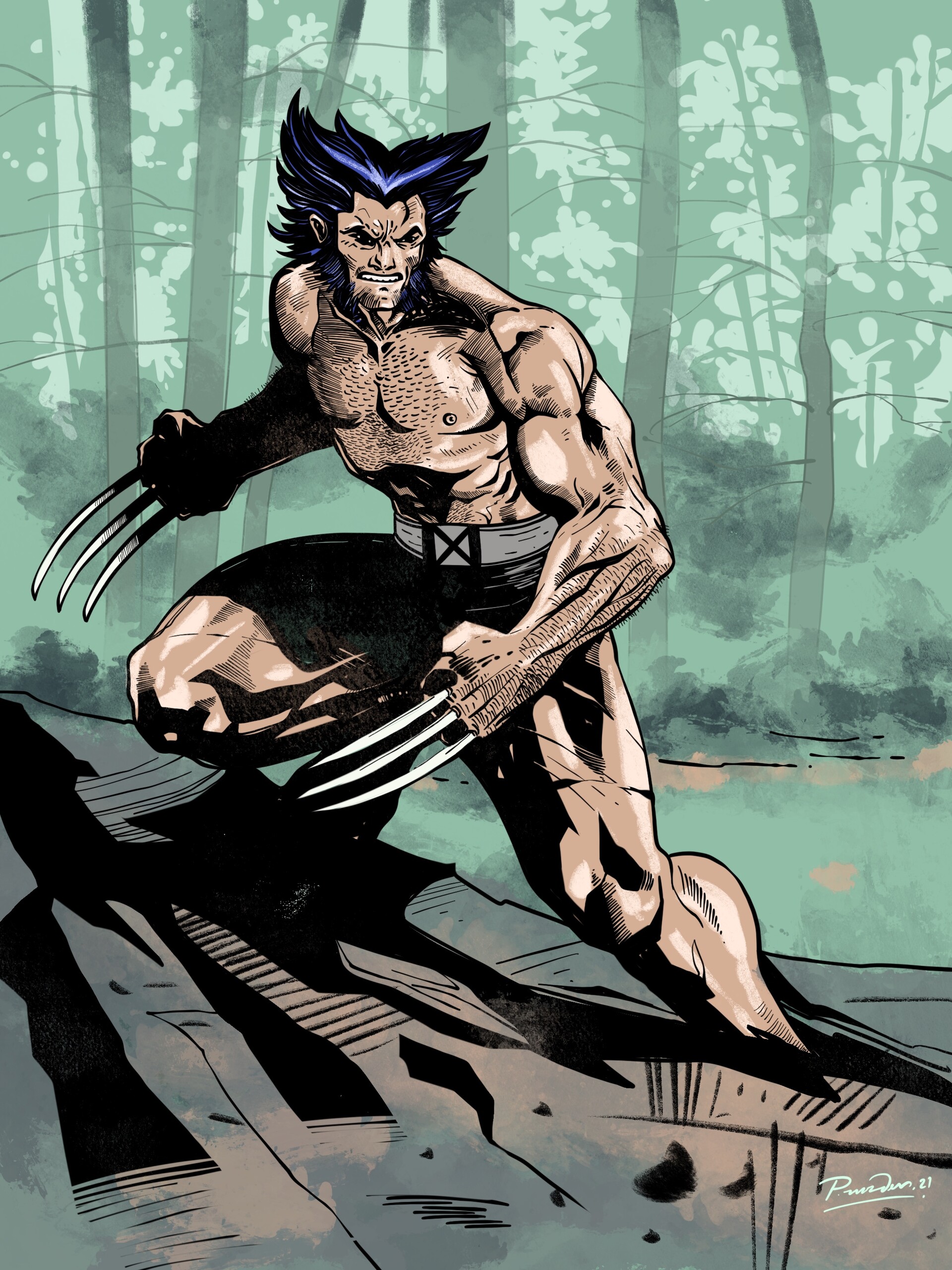 ArtStation - Wolverine