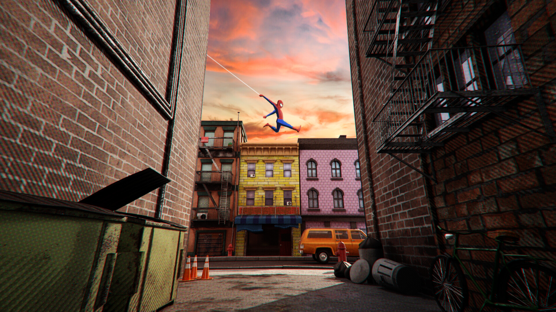 ArtStation - Spider verse art style study/assignment