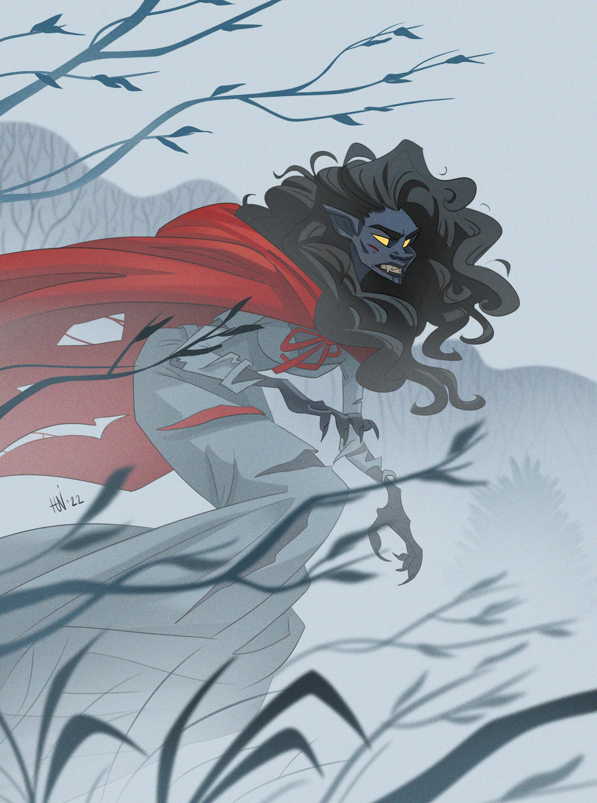 ArtStation - Red Riding Wolf