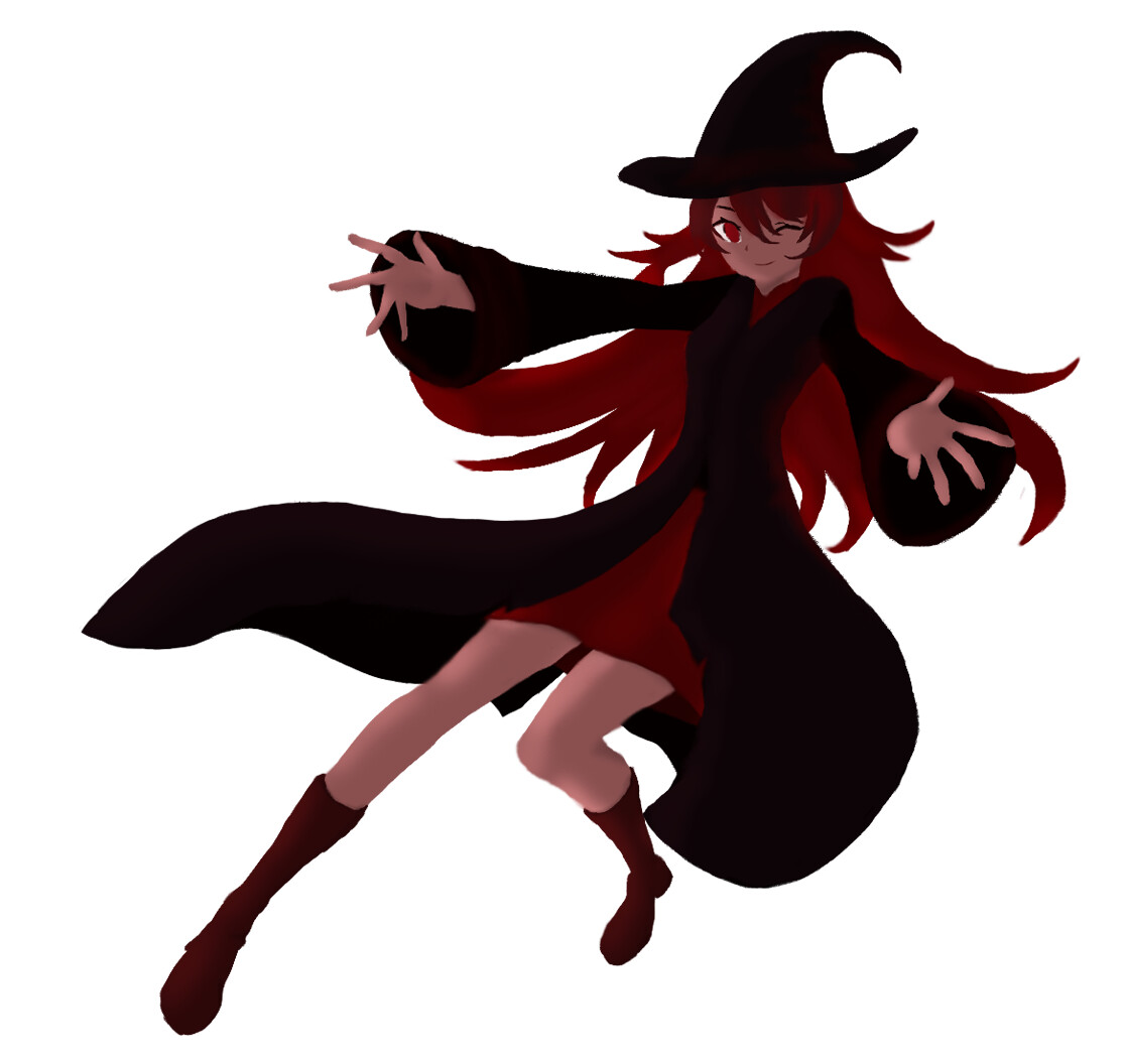 ArtStation - Crimson Witch