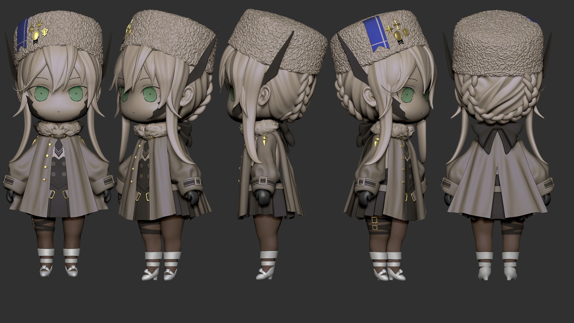 ArtStation - Q版比安卡