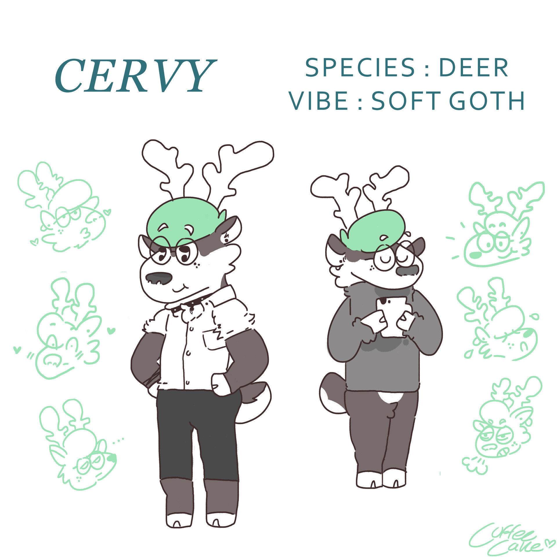 ArtStation - Cervy Ref Sheet