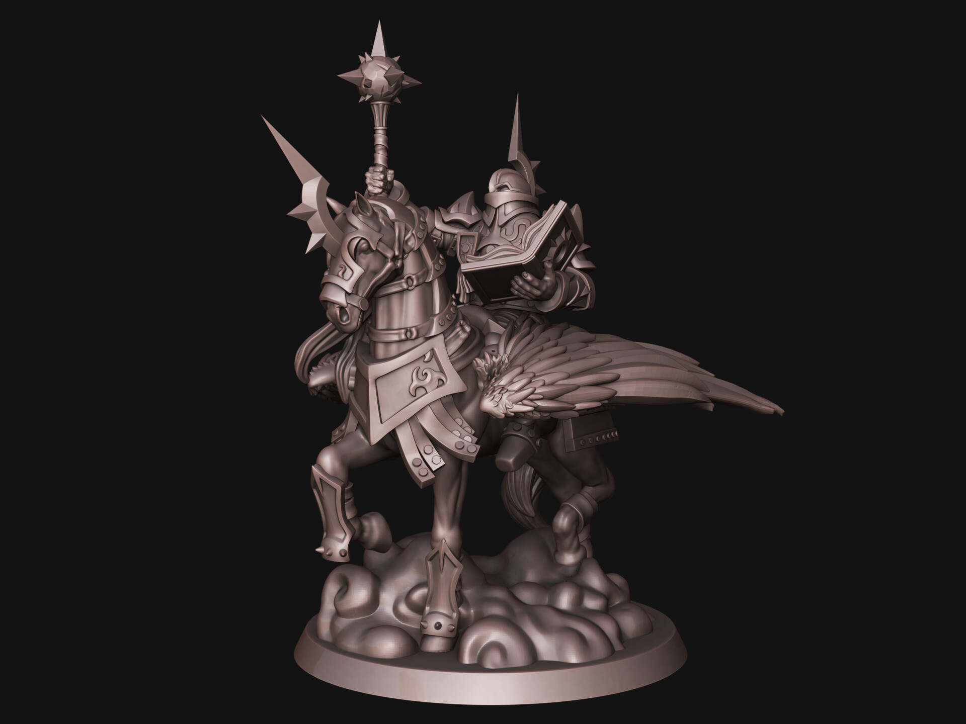 ArtStation - Heavenly knight