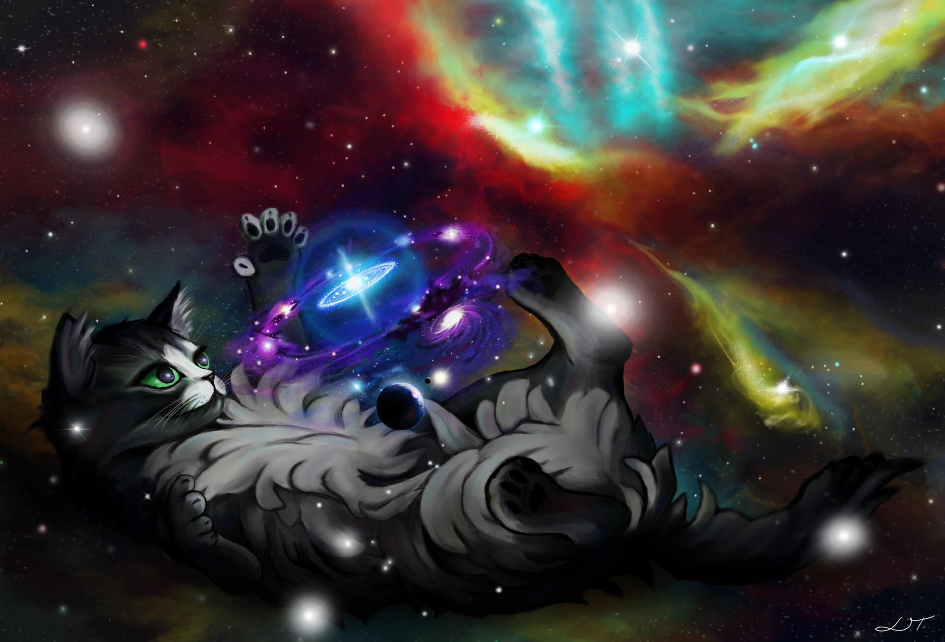 ArtStation - Space Cat