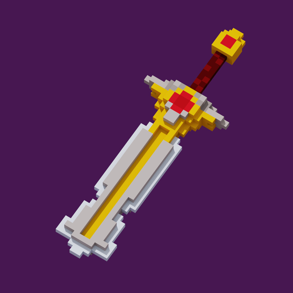 ArtStation - Paladin sword