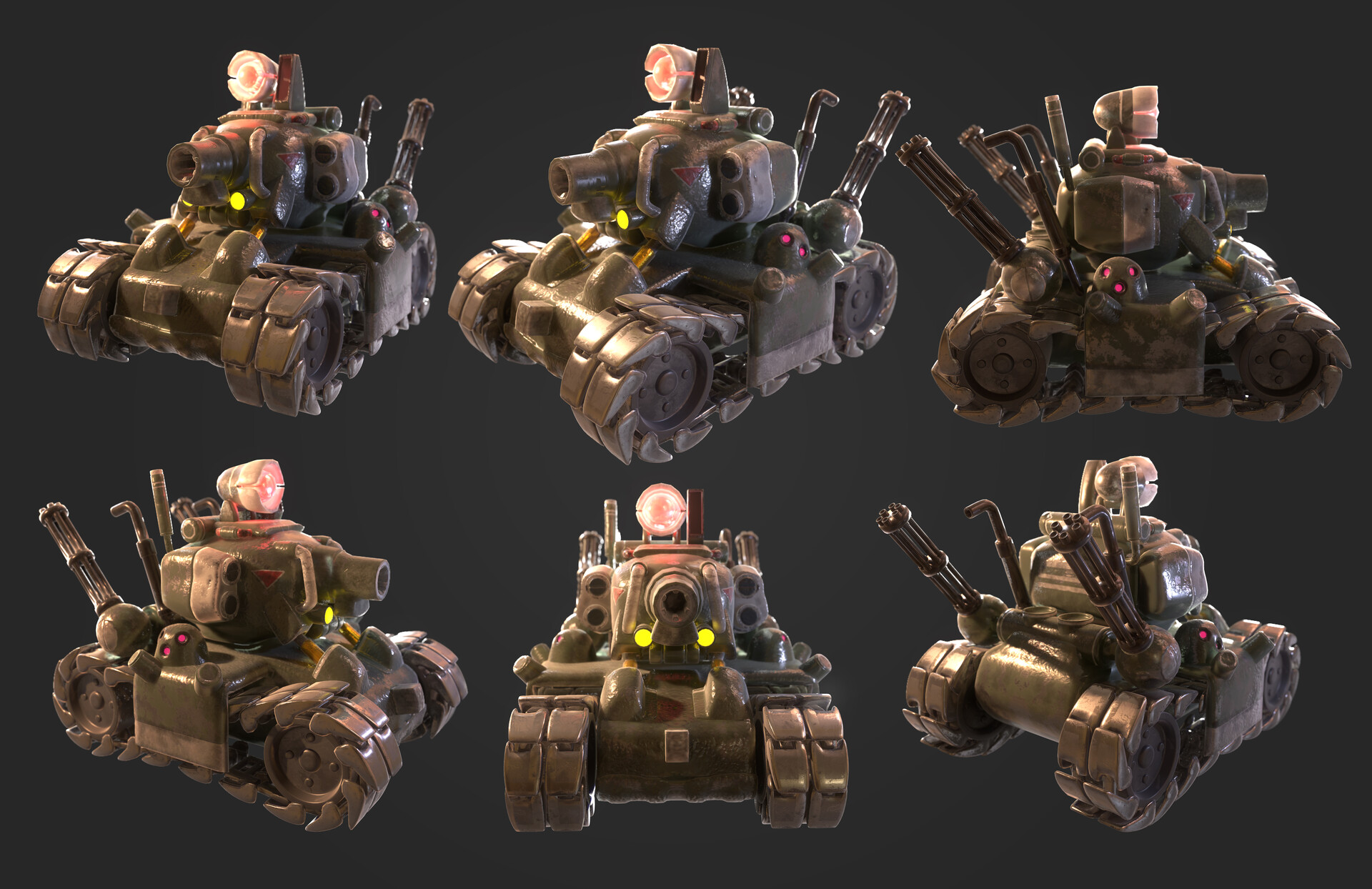 ArtStation - Metal Slug Tank