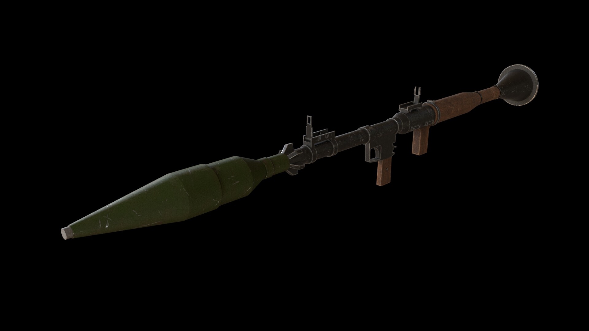 ArtStation - ROCKET LAUNCHER 3D