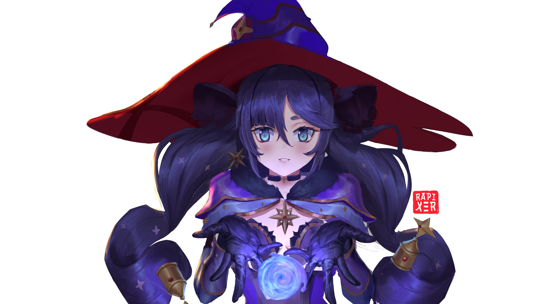 ArtStation - Mona fan art - Genshin impact