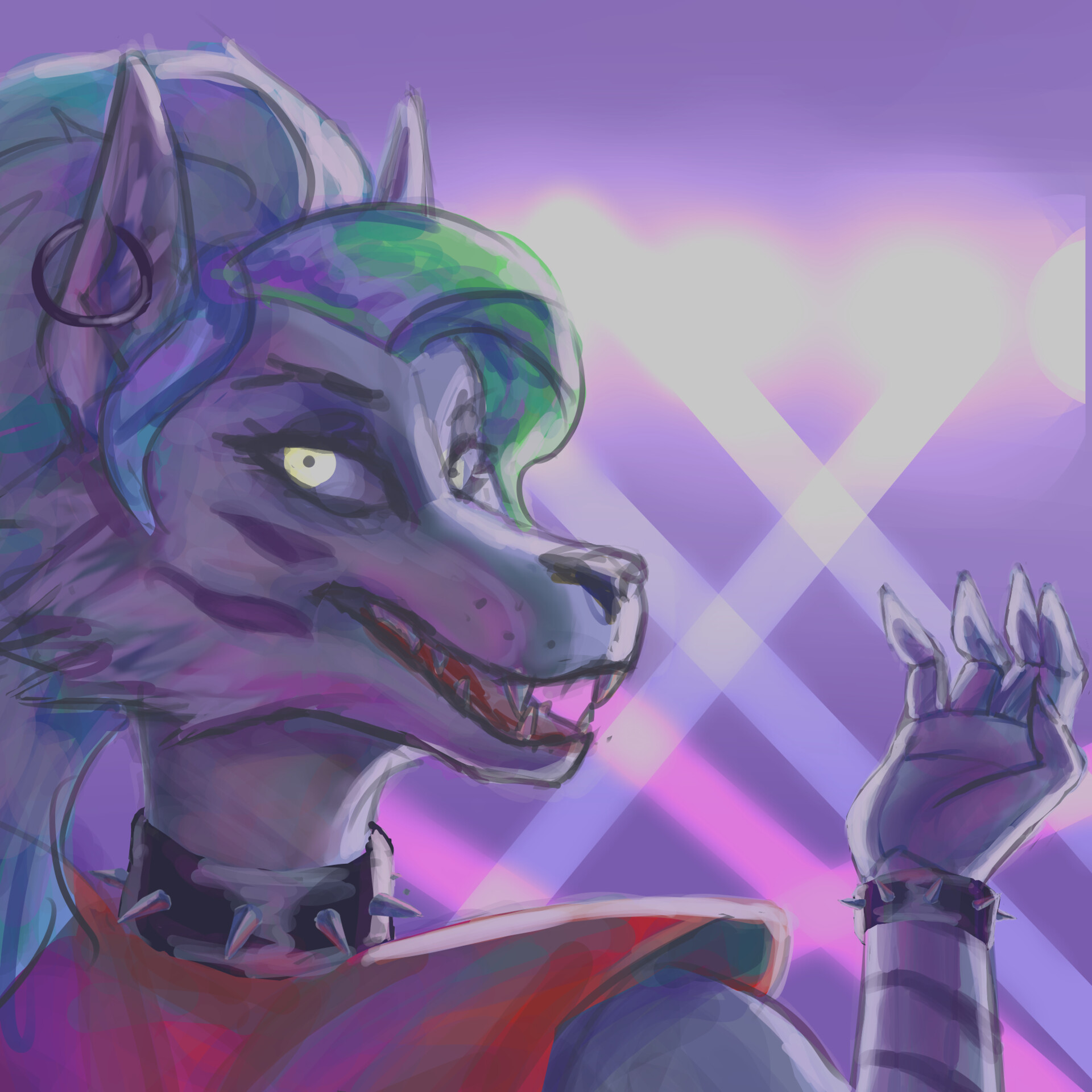 ArtStation - Roxanne the wolf