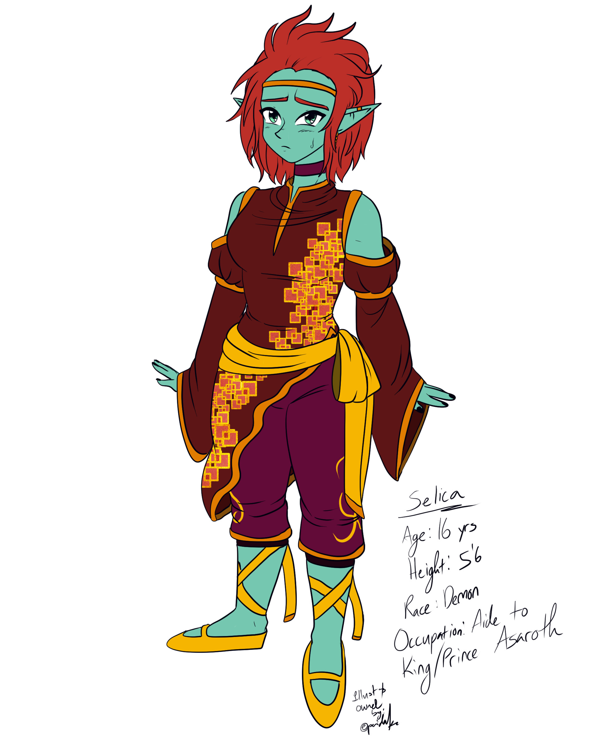 Peri Mye - Original Character Designs (6)