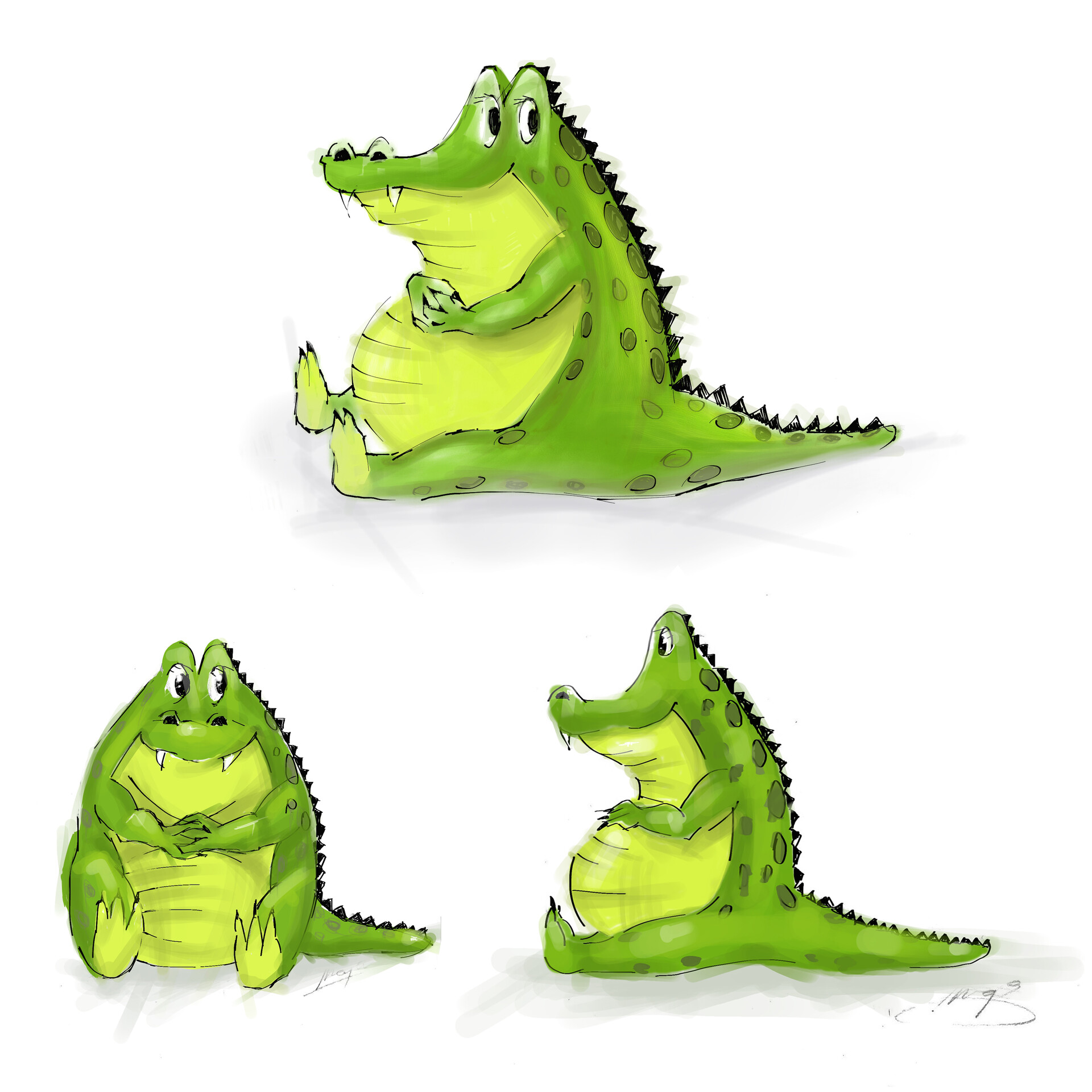 Animal cartoon character concept art by Hornart — ProUser.Me