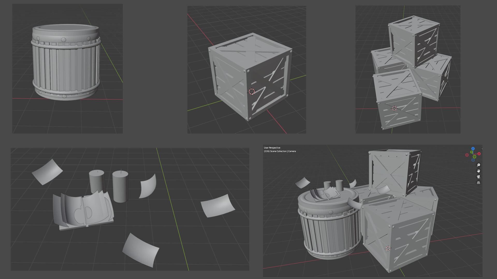 ArtStation - Blender Build and Animation Test