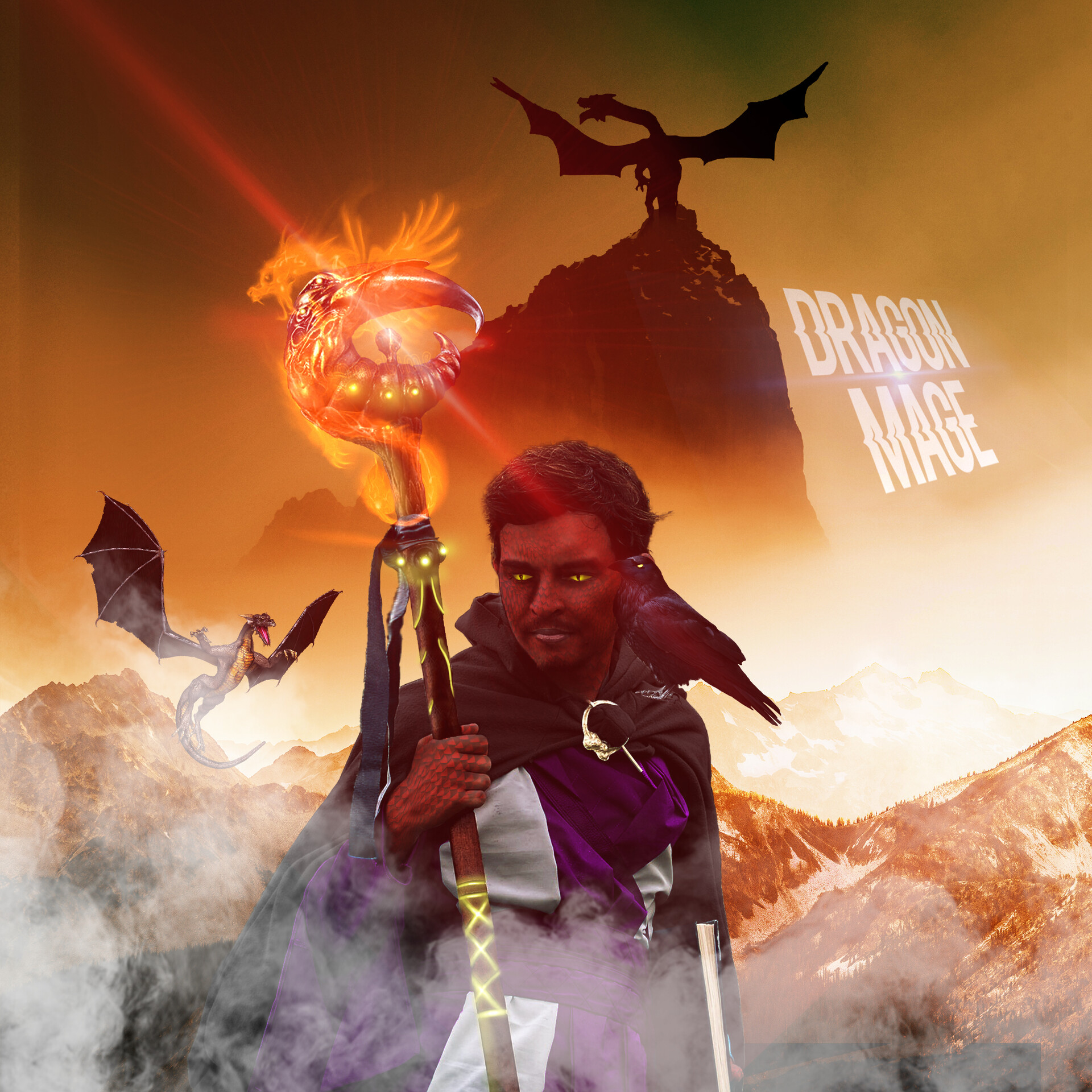 ArtStation - Dragon Mage